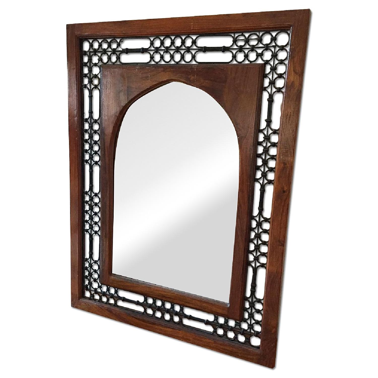 Middle Eastern Style Framed Mirror - AptDeco