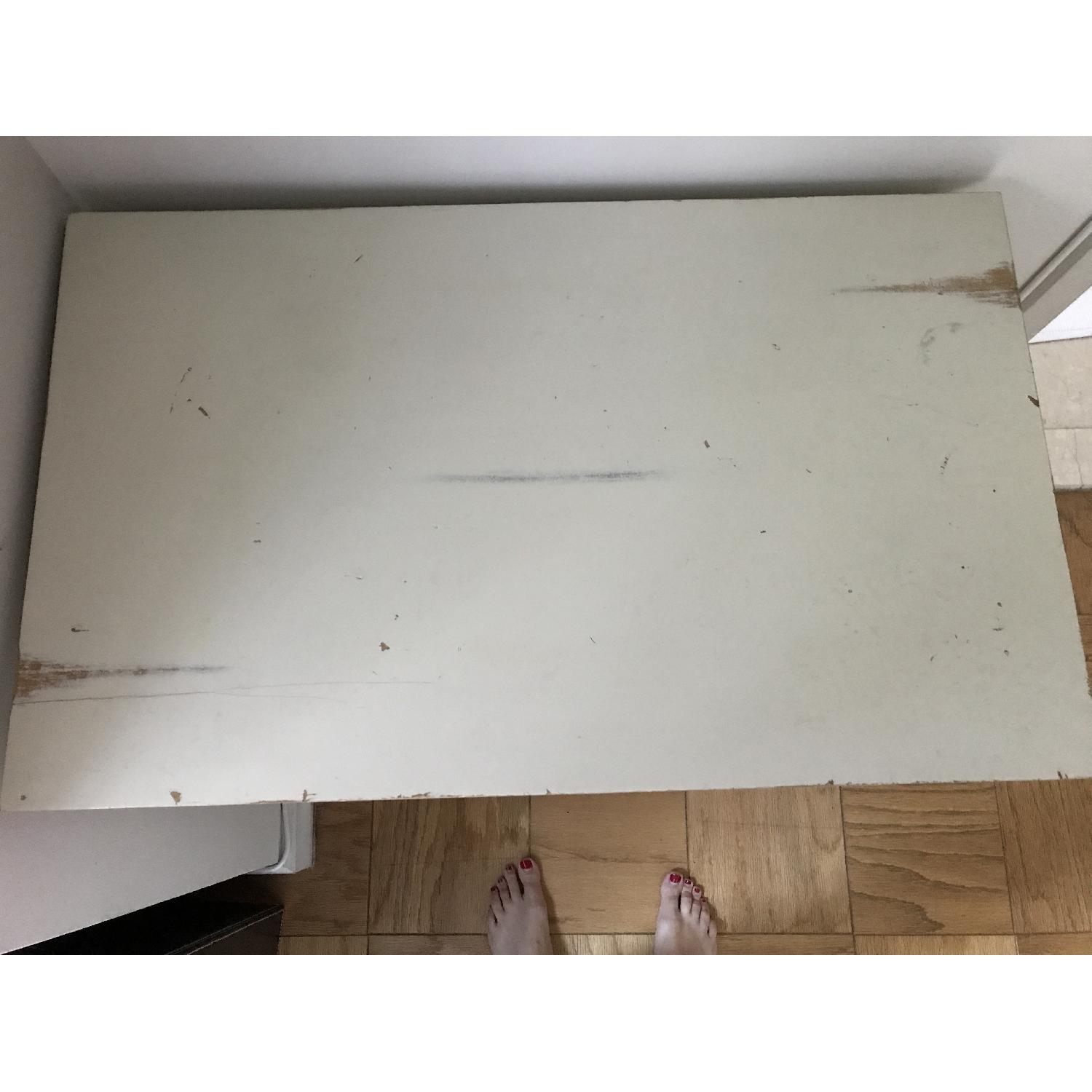 Pier 1 White Chest of Drawers - AptDeco