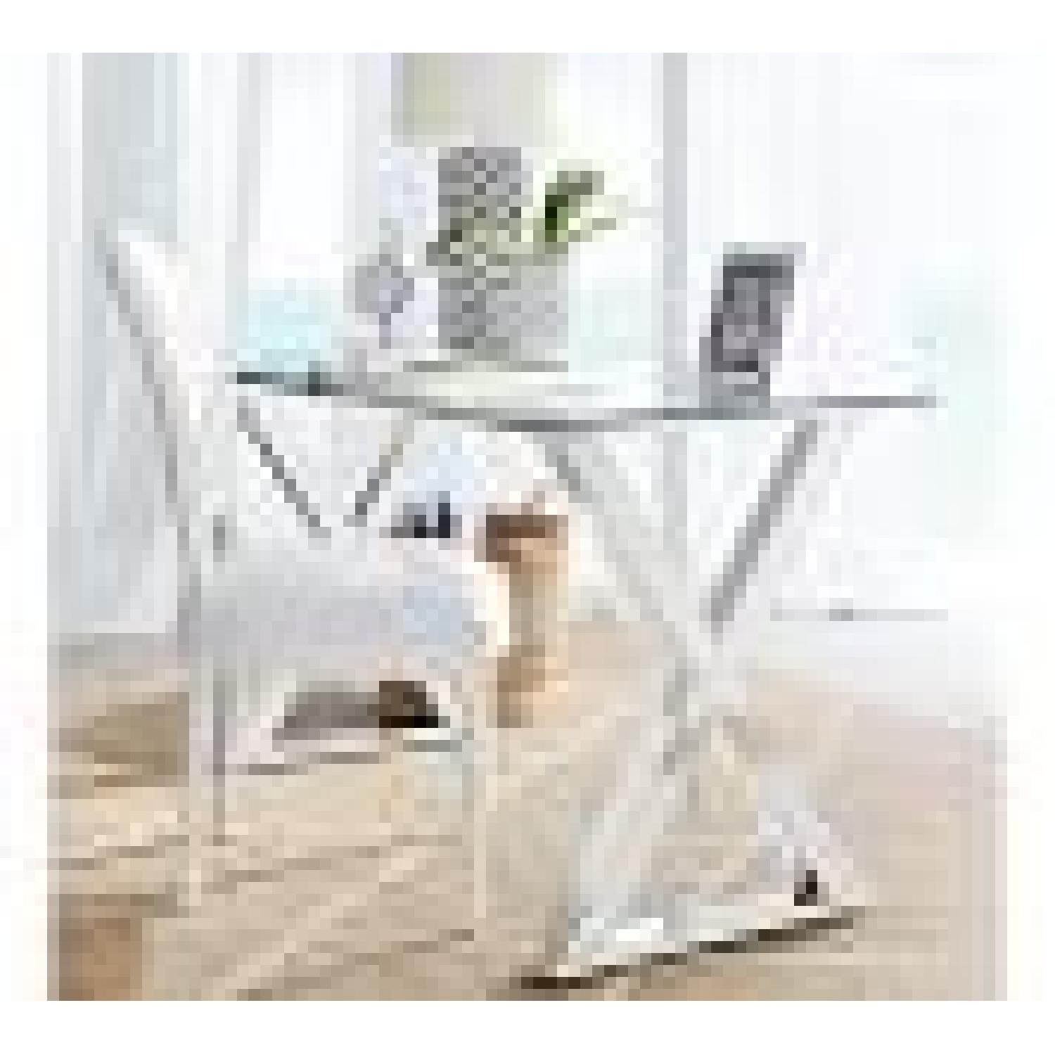 Pottery barn ava glass desk store