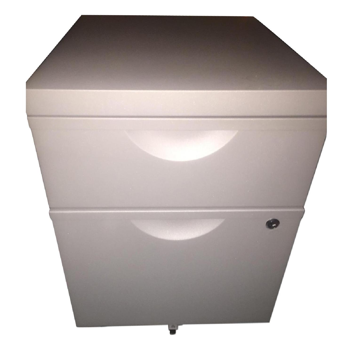 Ikea Rolling File Cabinets - Pair - AptDeco