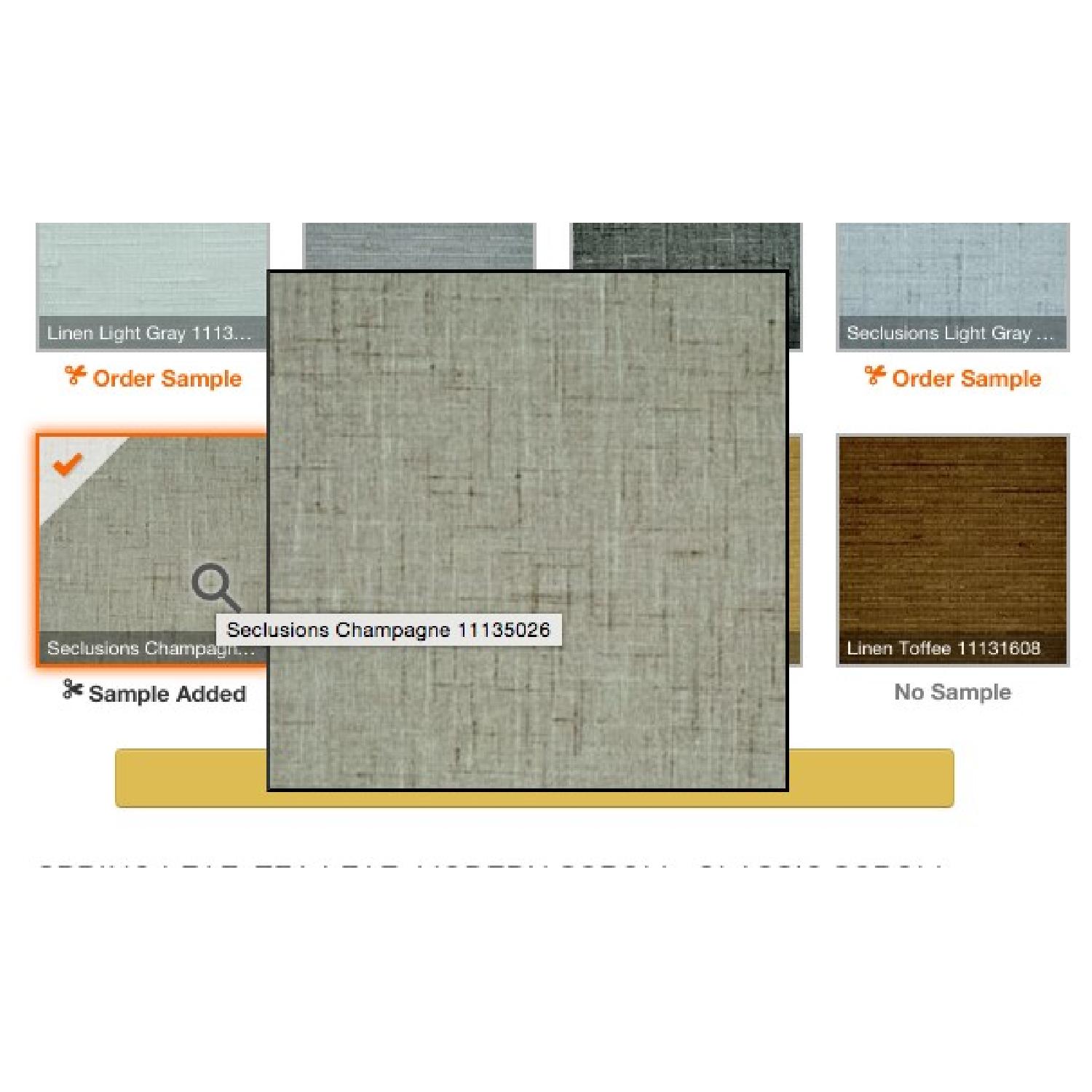 Levolor Roman Shade in Champagne Color - AptDeco