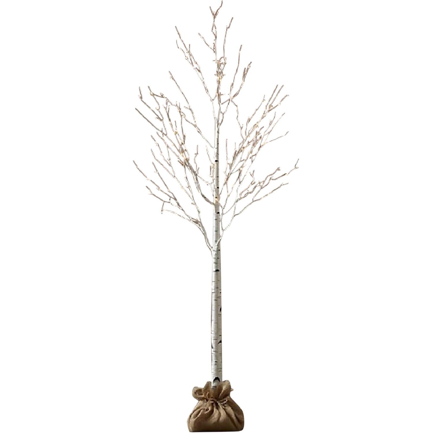 Restoration Hardware Winter Wonderland Birch Tree - AptDeco