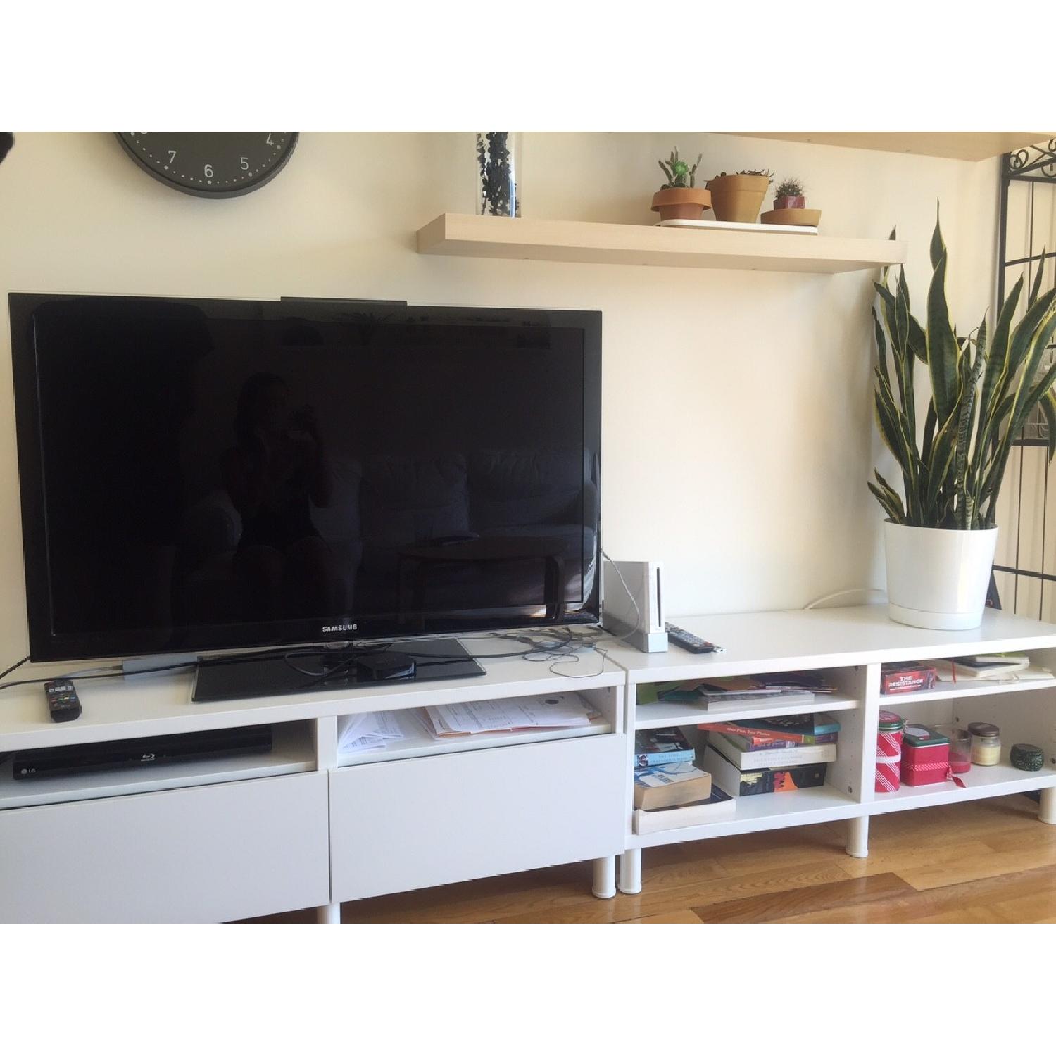Ikea TV Shelving Unit - Pair - AptDeco