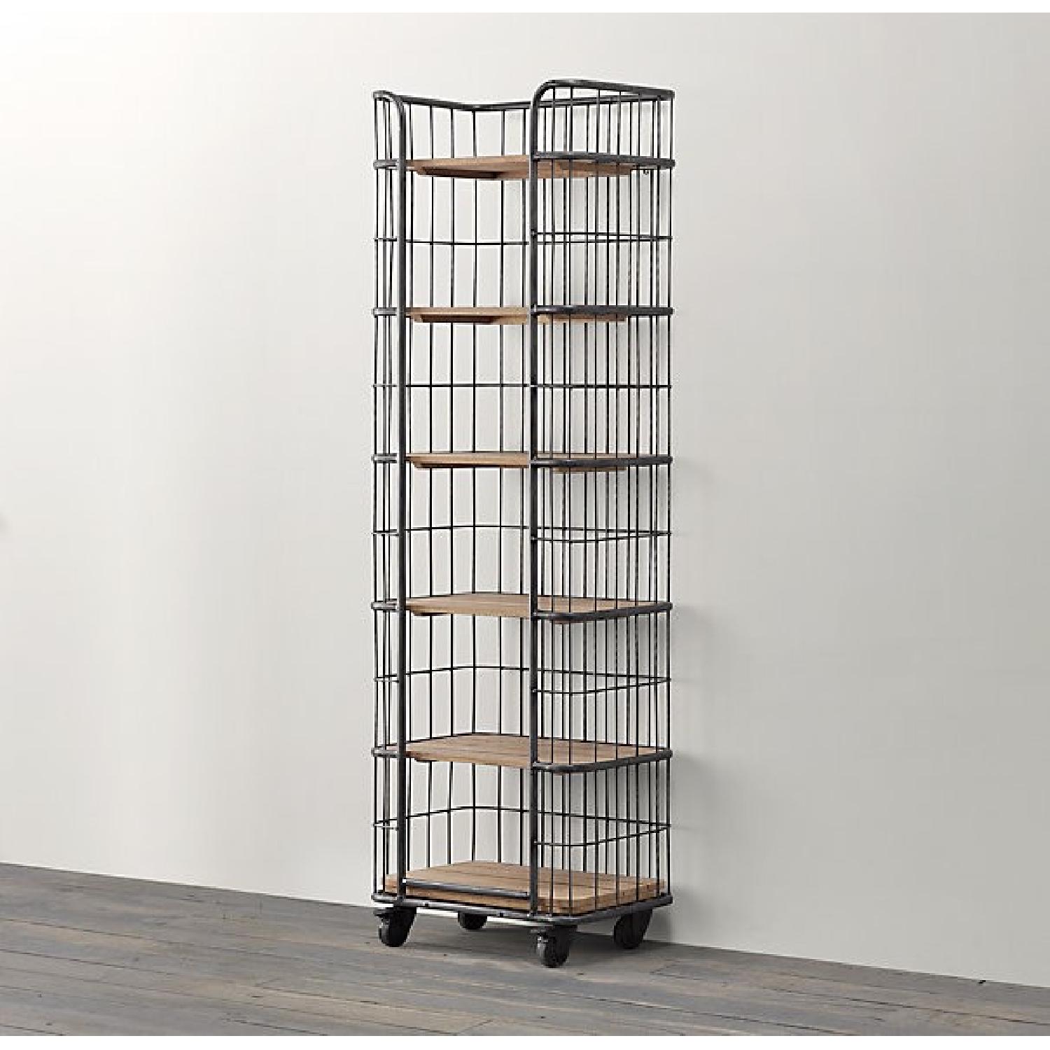 Restoration Hardware Circa 1900 Caged Baker's Rack - AptDeco
