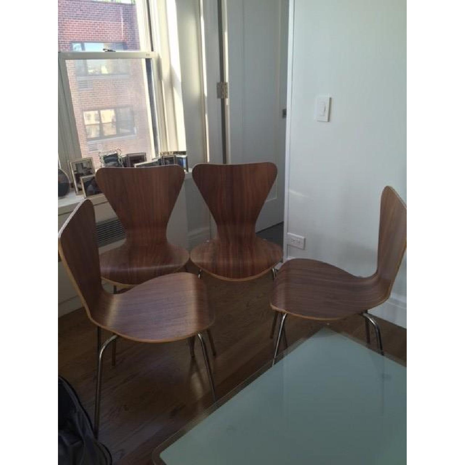 CB2 Dining Chairs - Set of 4 - AptDeco