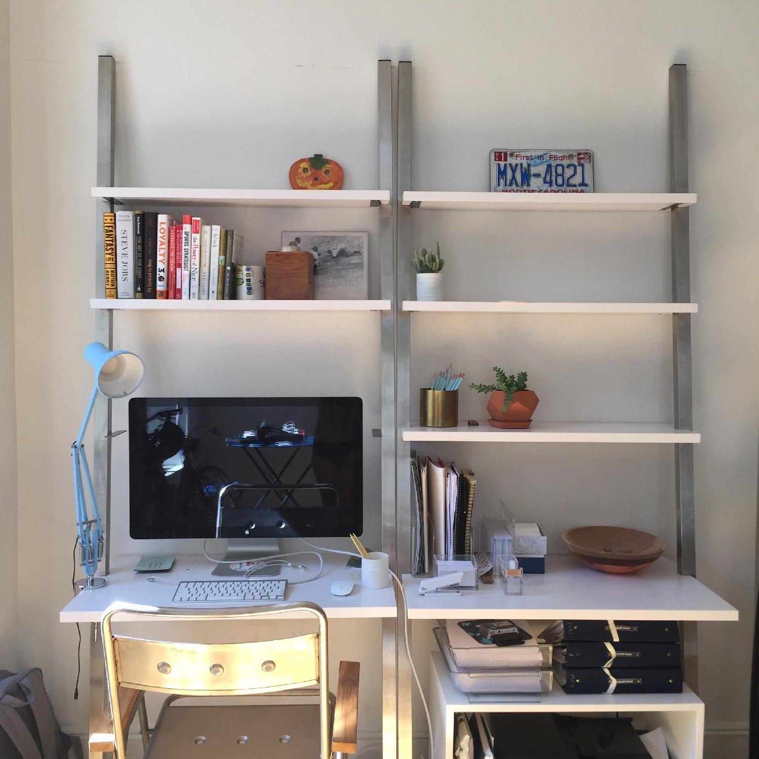 Room & Board Gallery Leaning Desk + Shelves - AptDeco