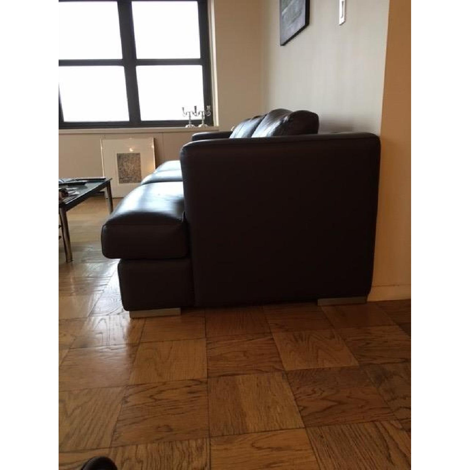 Palazzetti Frighetto Darwin Leather Sofa - AptDeco
