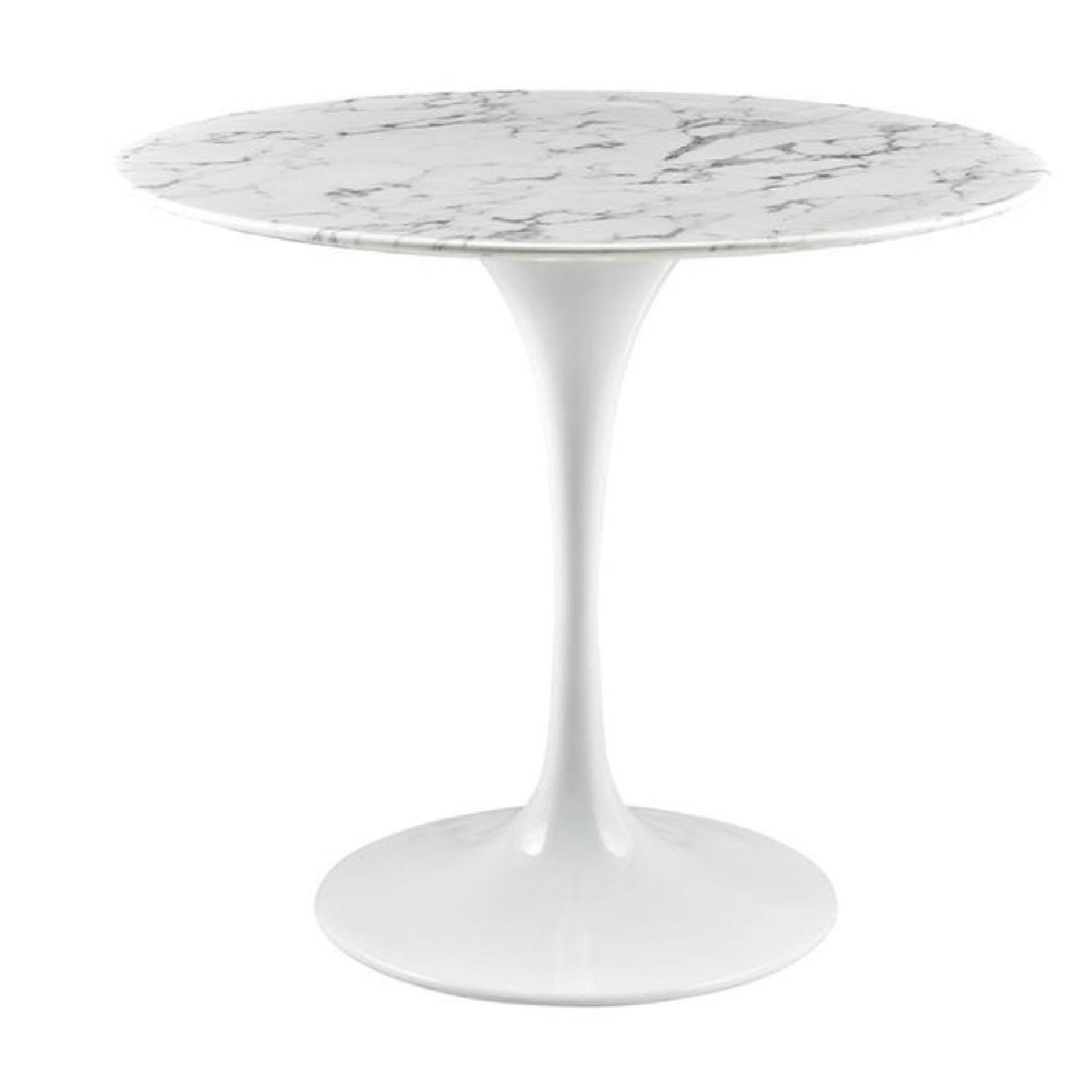 Poly & Bark Tulip Style Dining Table - AptDeco