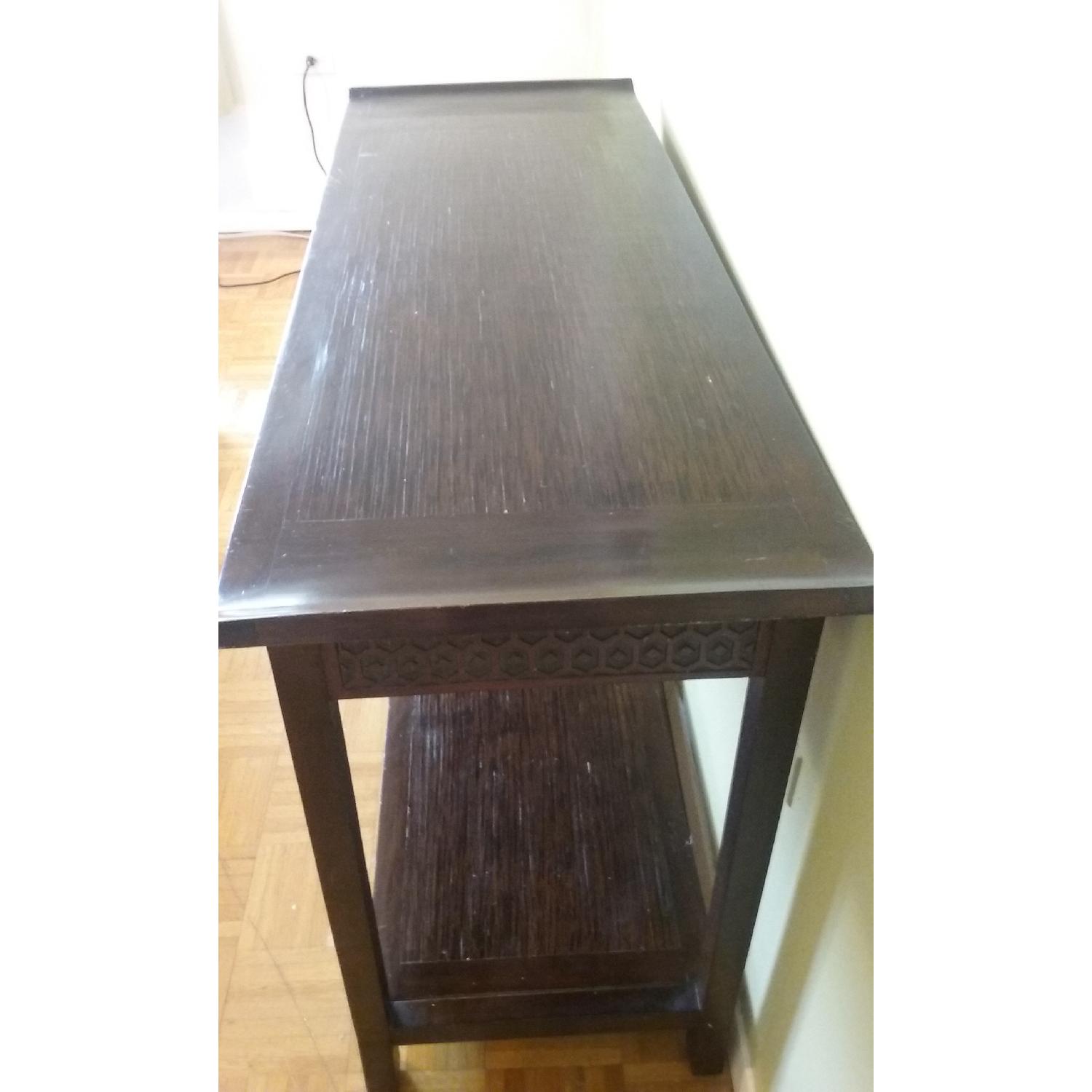 Pottery Barn Indonesian Side Table - AptDeco