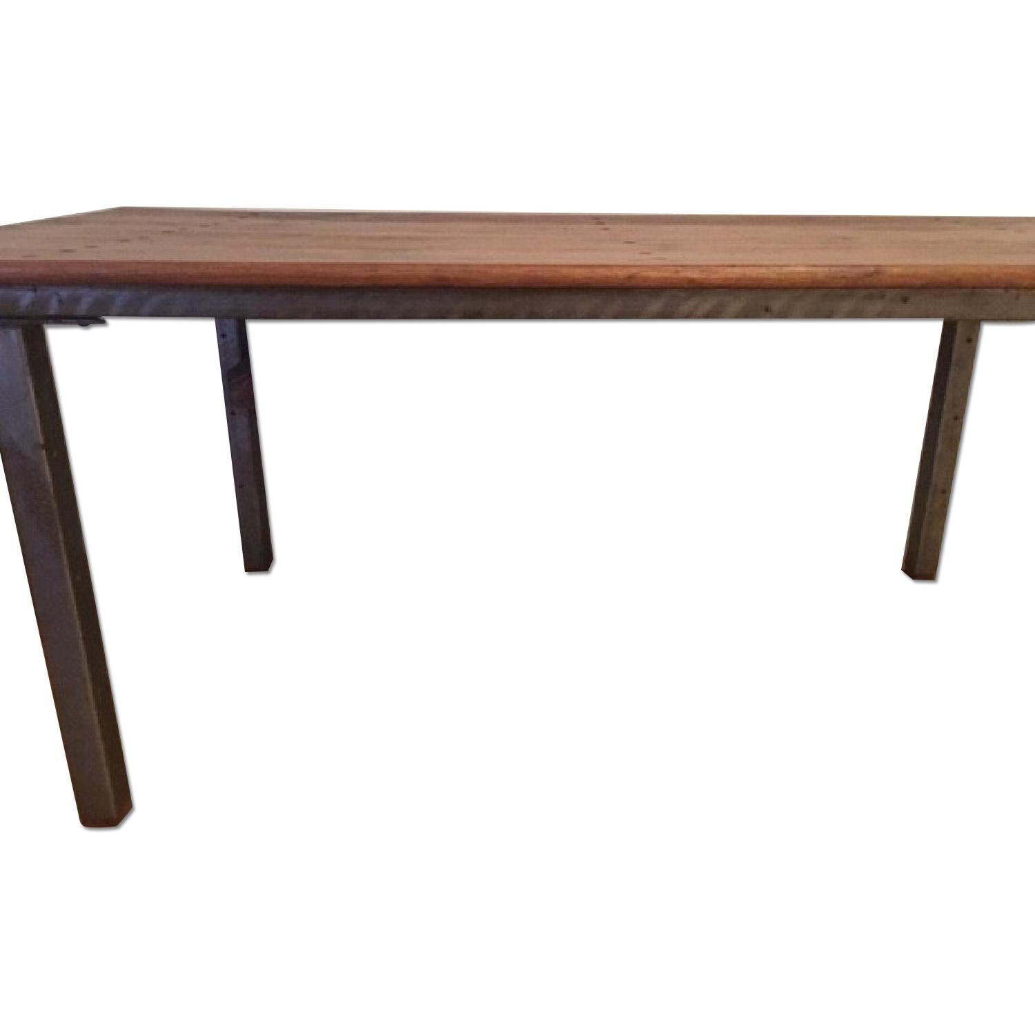 Custom Reclaimed Wood Dining Talbe - AptDeco