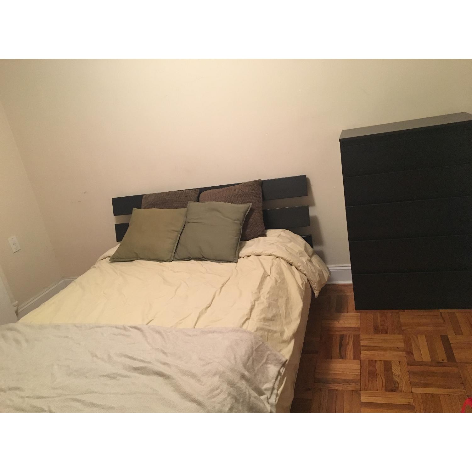 Ikea Hopen Queen Size Platform Bed - AptDeco