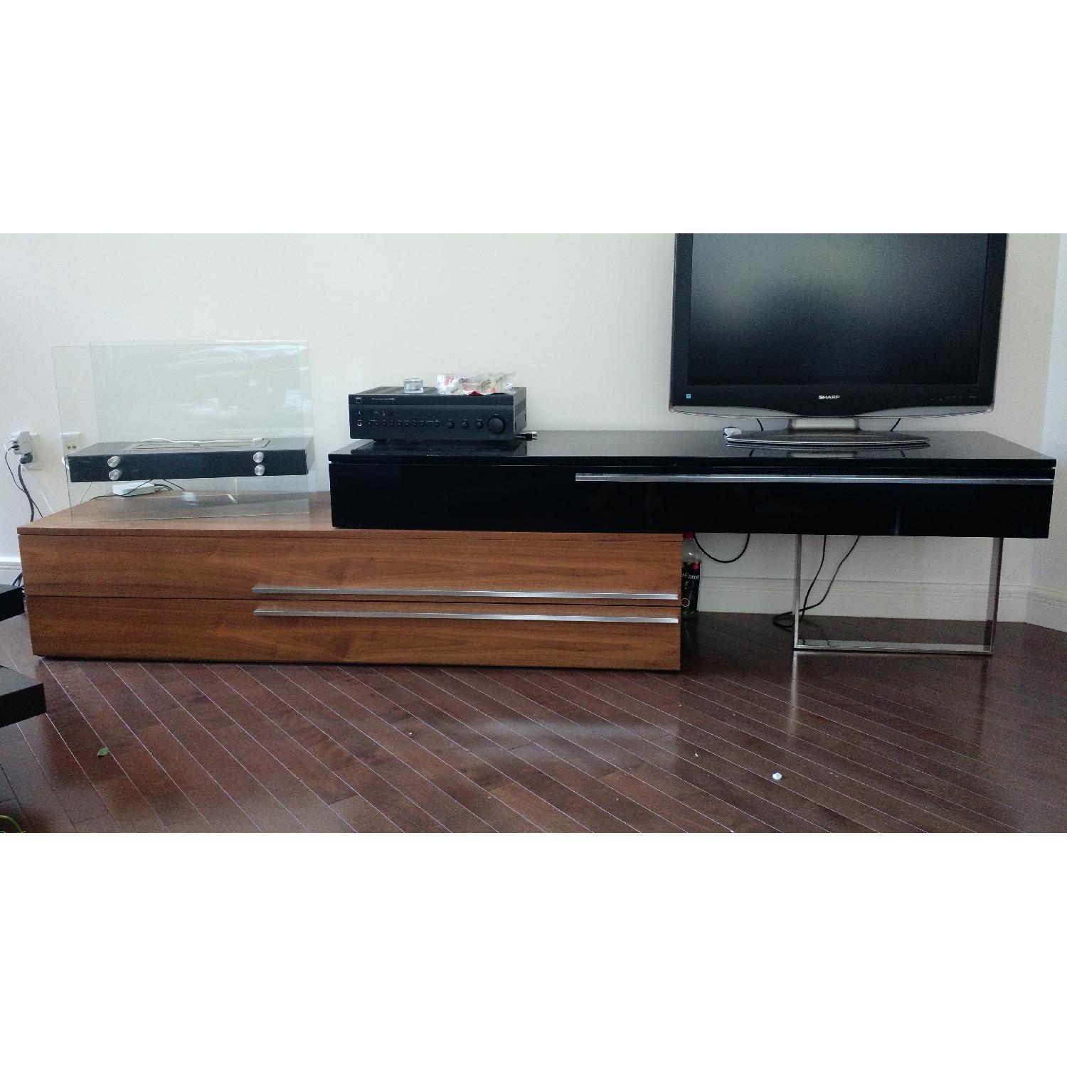 Modloft Modular Media Console with Drawers - AptDeco