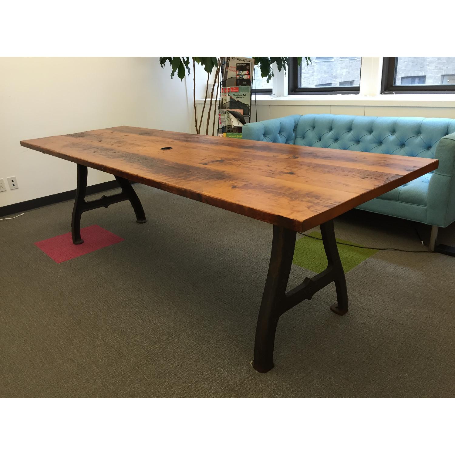 Olde Good Things Wooden Conference Table - AptDeco