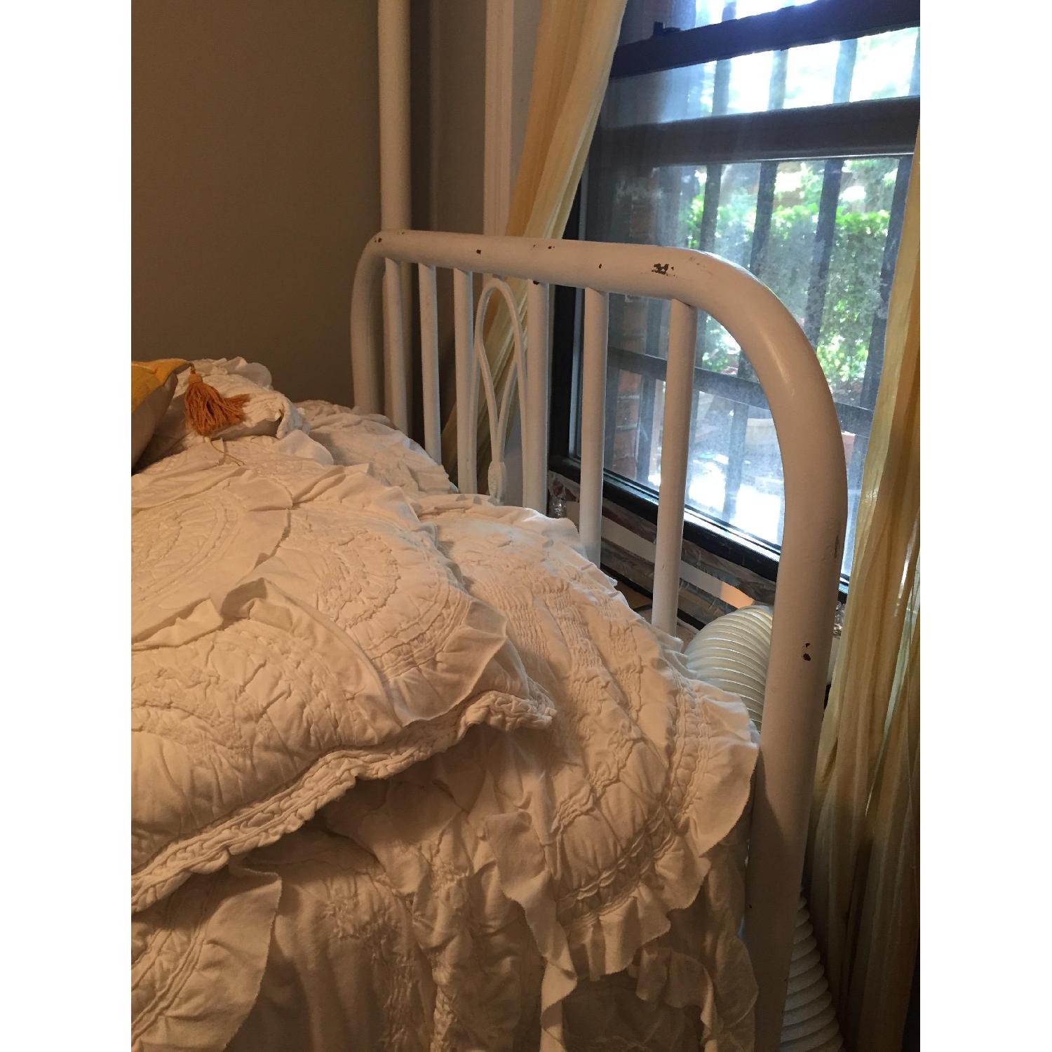 Wrought Iron Full Size Bed Frame - AptDeco