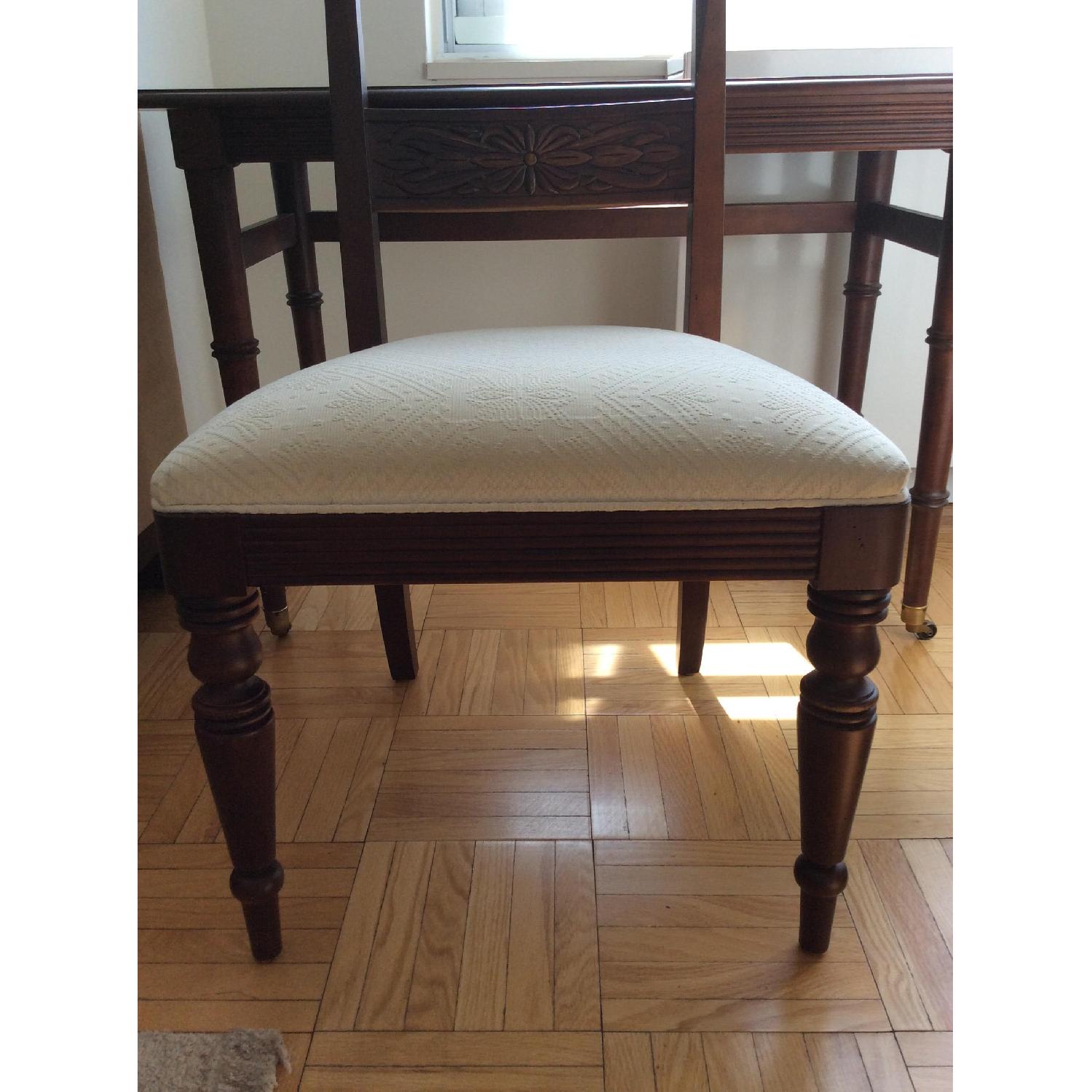 Ethan Allen Desk w/ Chair - AptDeco
