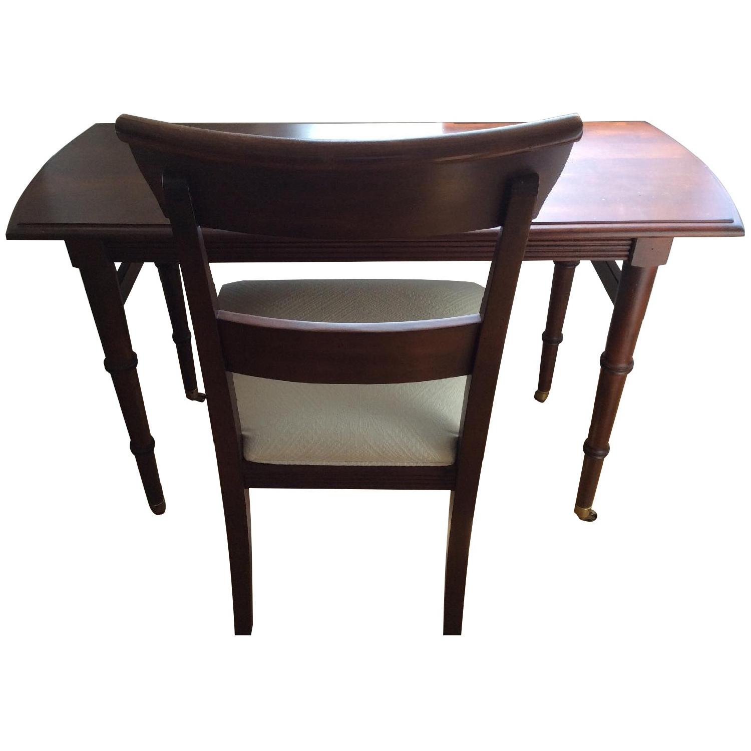 Ethan Allen Desk w/ Chair - AptDeco