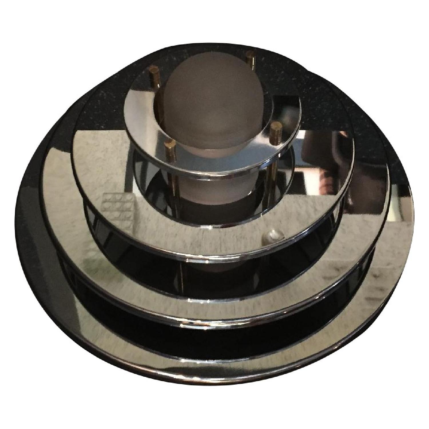 Vintage Stacked Coin Light Fixtures - Set of 10 - AptDeco