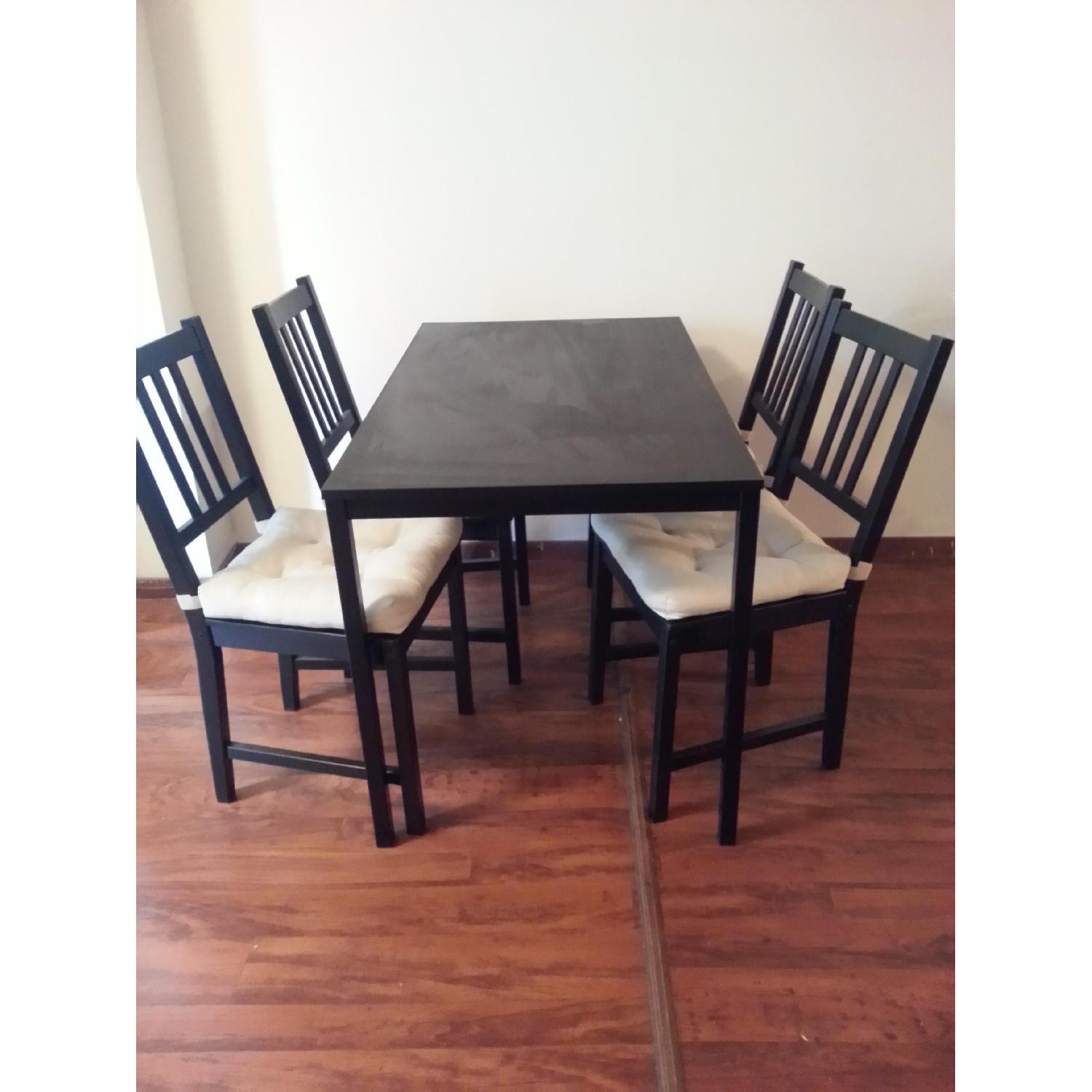 Ikea Black Dining Chairs - AptDeco