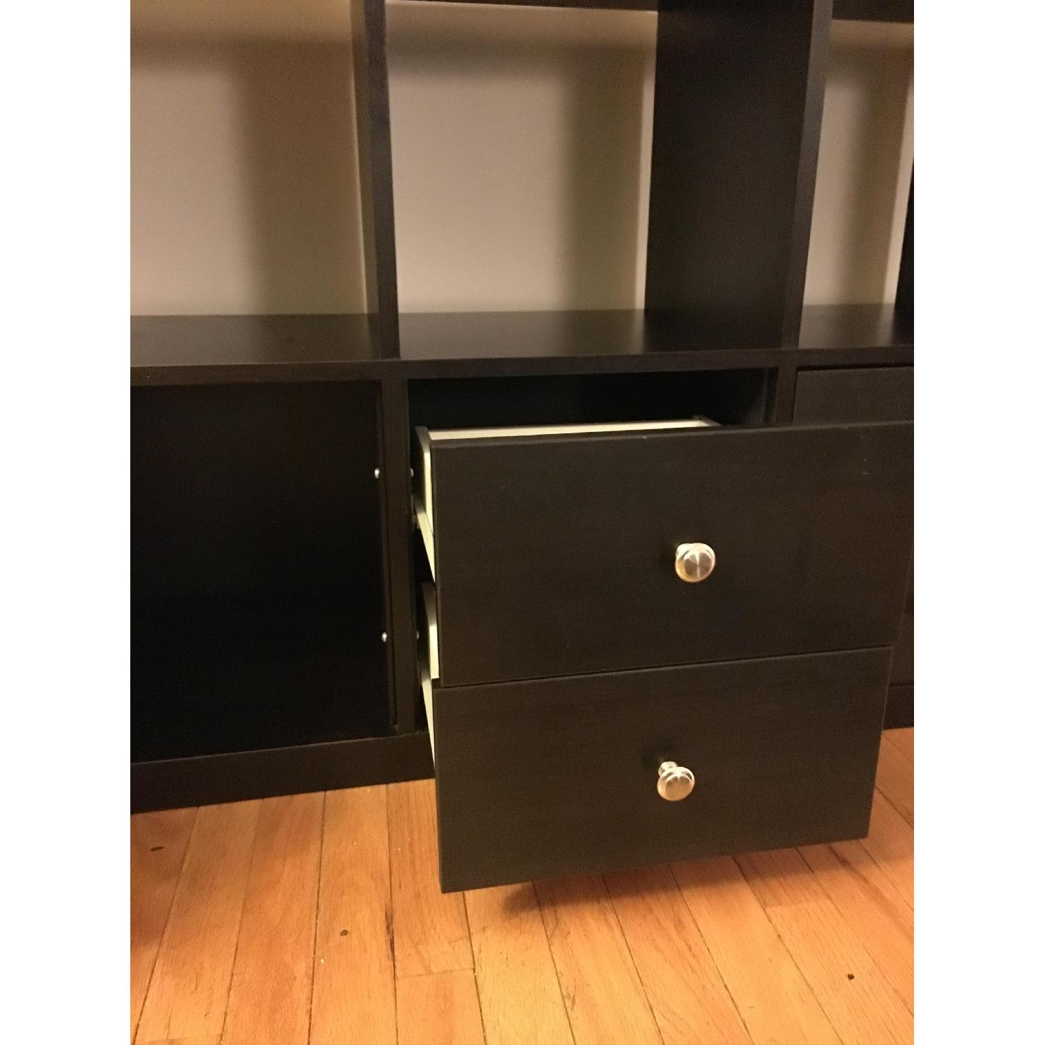 Ikea Expedit Shelving Unit w/ Kallax Inserts - AptDeco