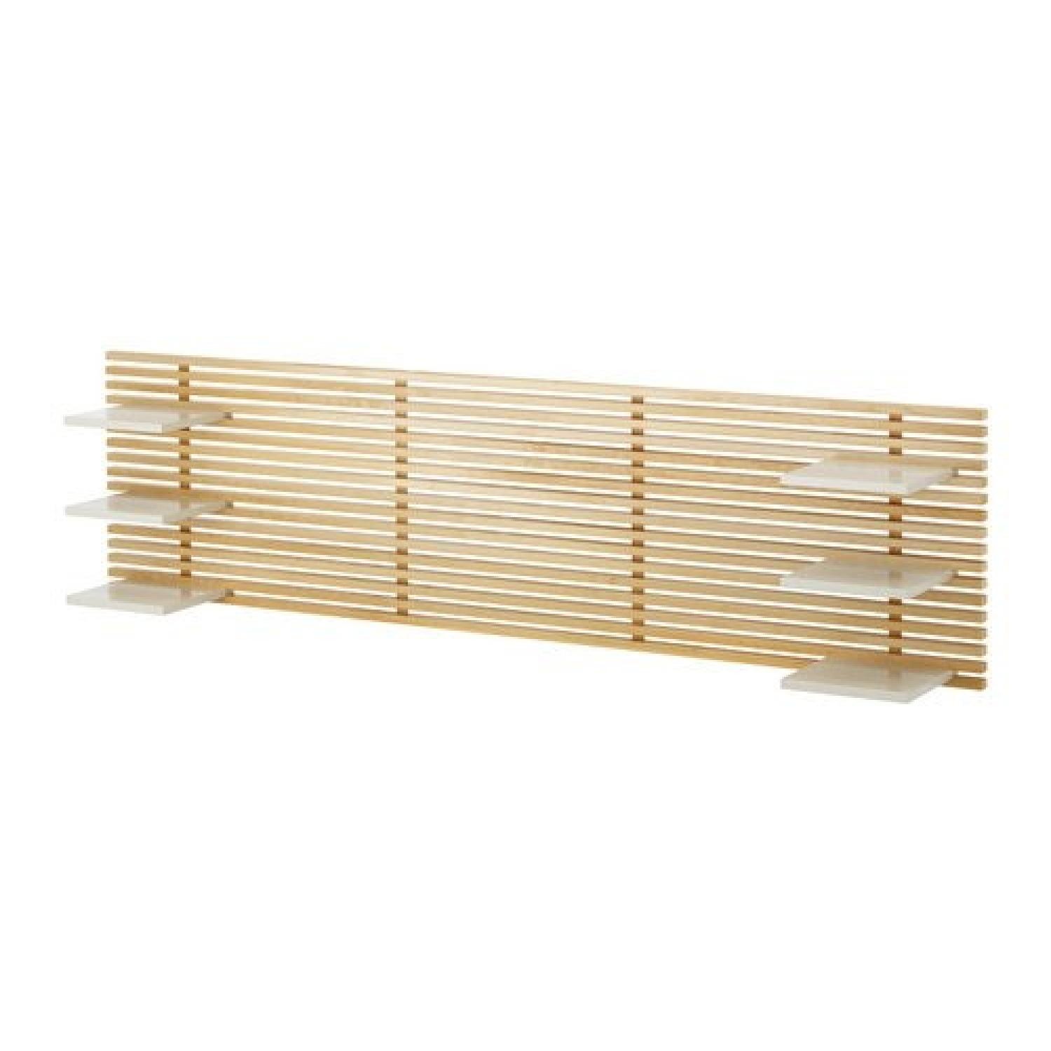 Ikea Mandal Solid Wood Headboard - AptDeco