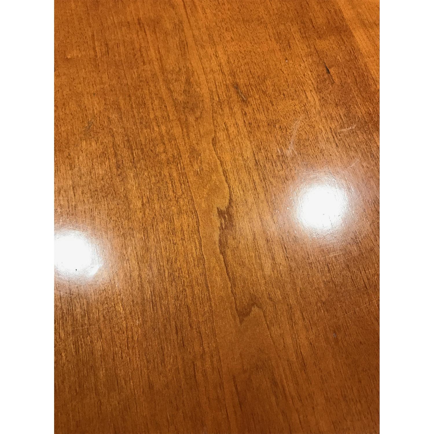 Gunlocke Cherry Wood Conference/Dining Table - AptDeco