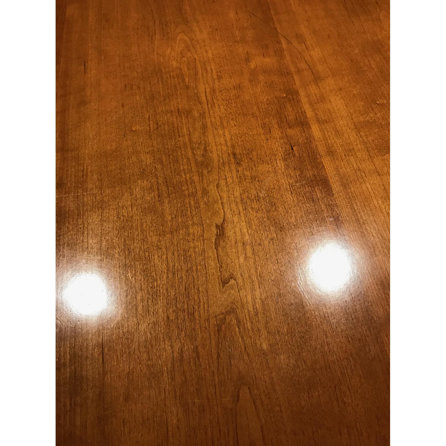 Gunlocke Cherry Wood Conference/Dining Table - AptDeco