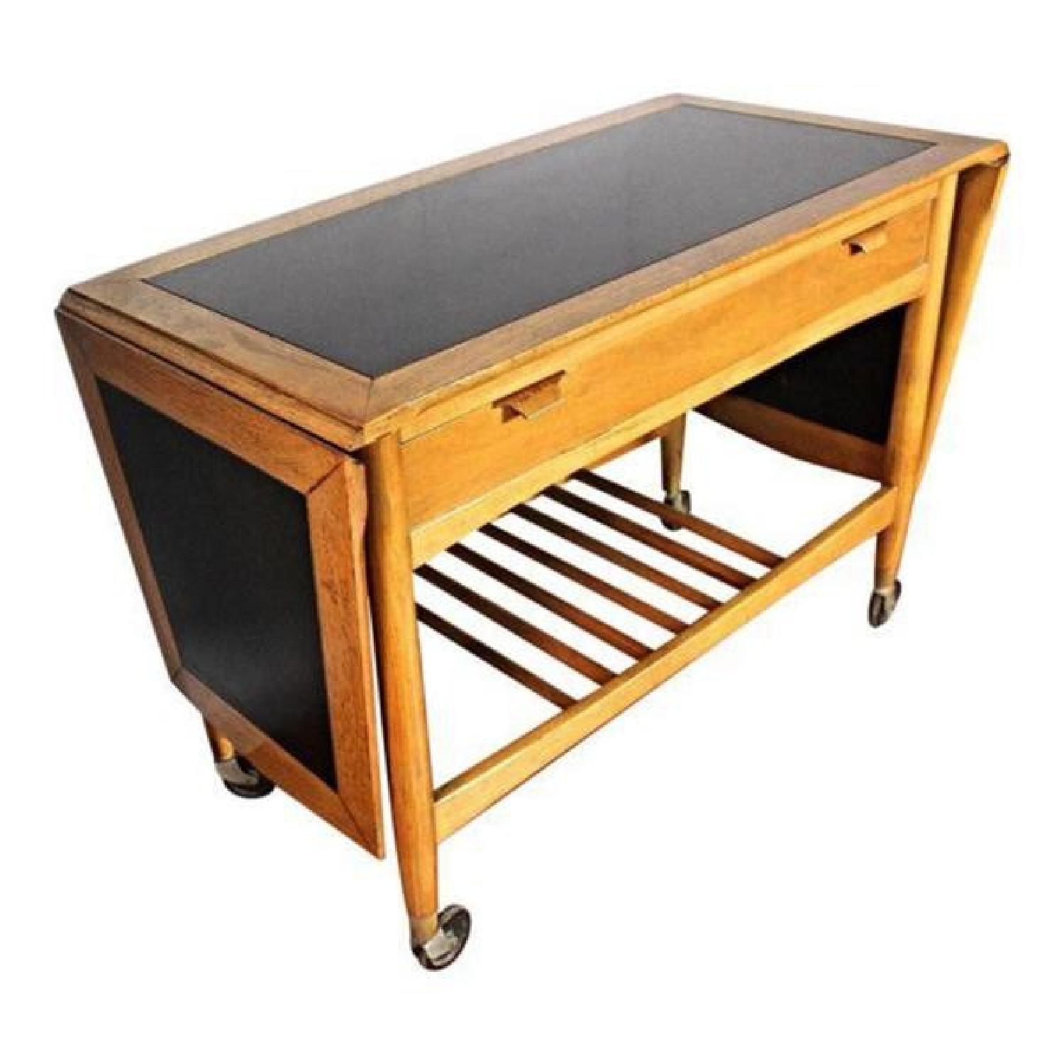 Mid Century Modern Tea Cart - AptDeco