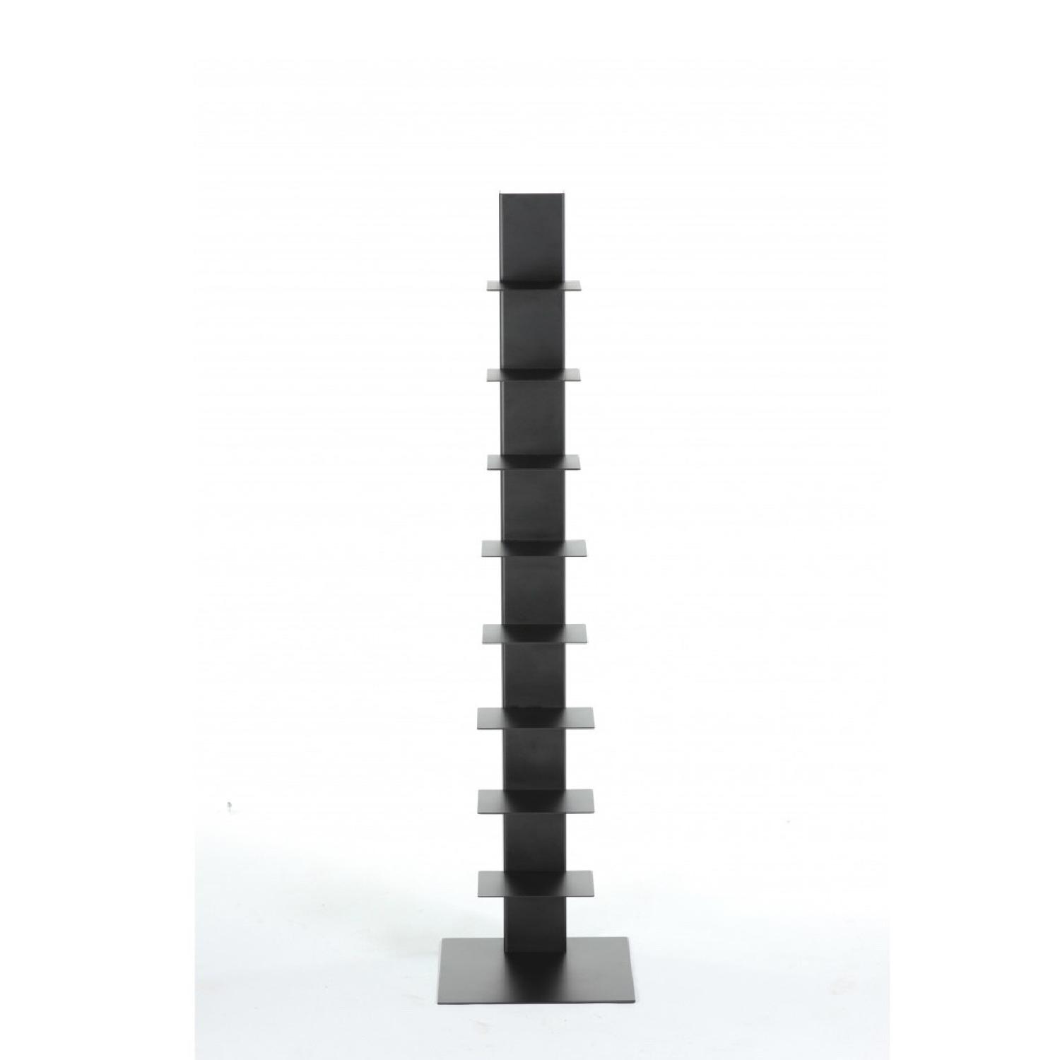 CB2 Array Metal Book Tower - AptDeco