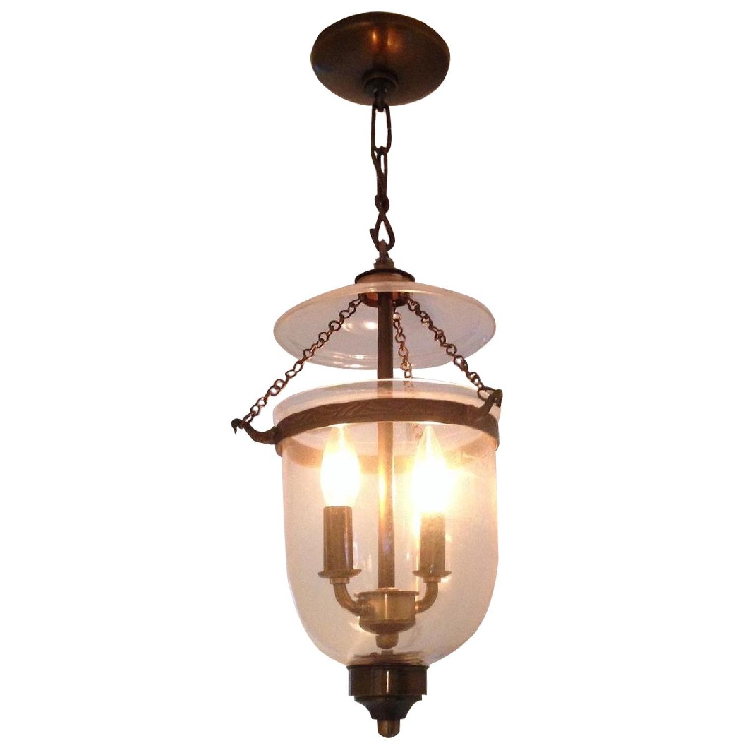 Lantern Ceiling Light Fixture - AptDeco