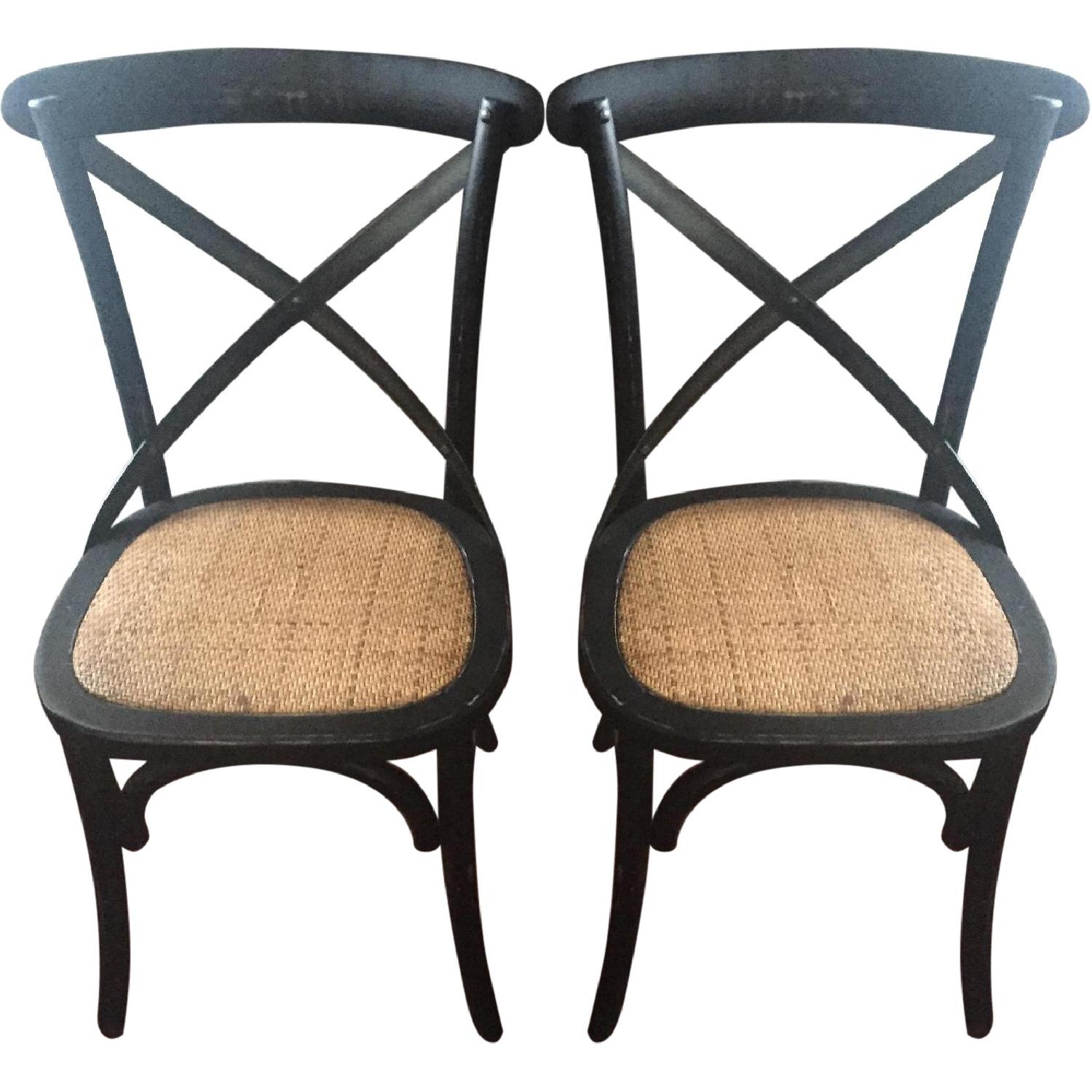 Arhaus Cadence Side/Dining Chairs - Pair - AptDeco