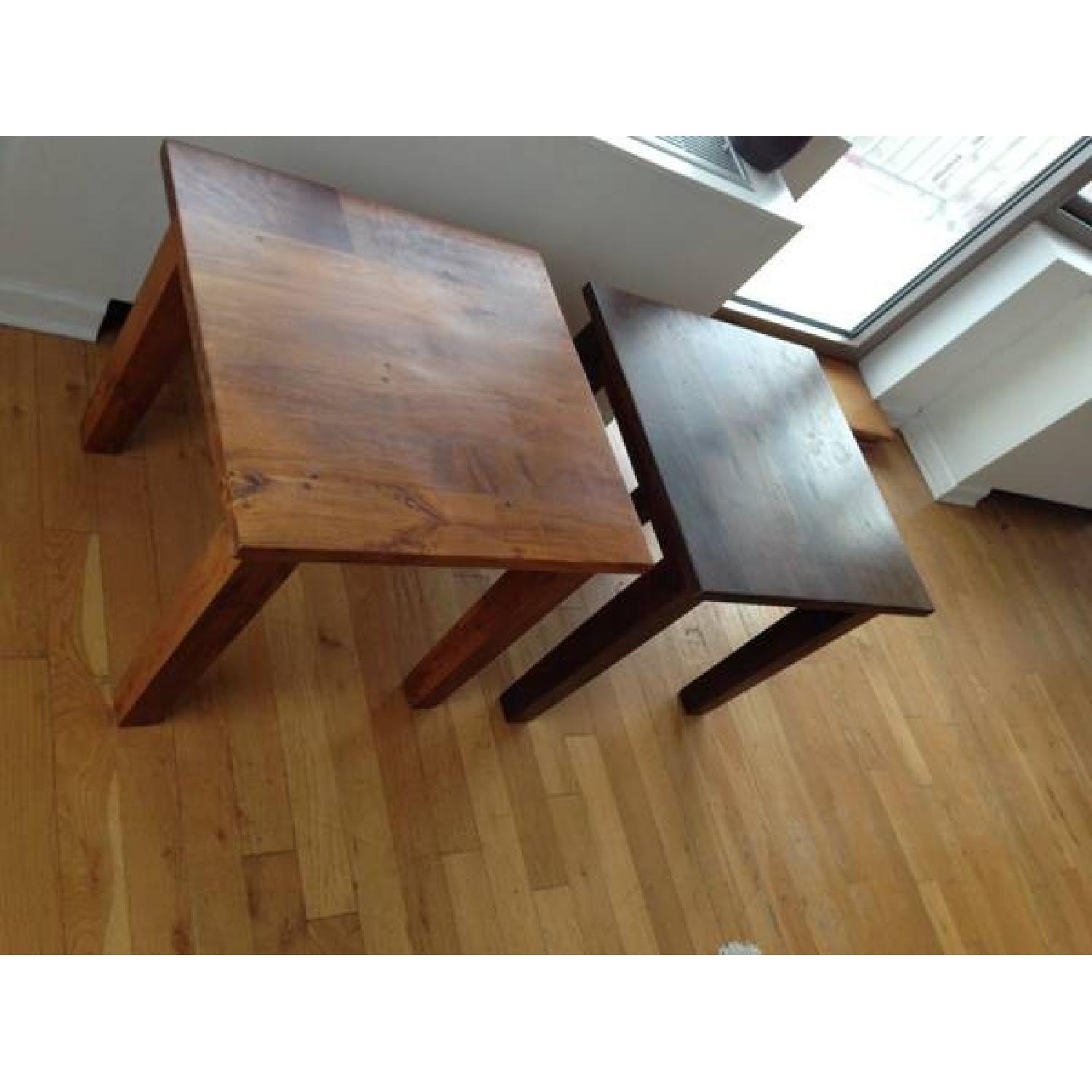 Crate And Barrel End Tables - AptDeco