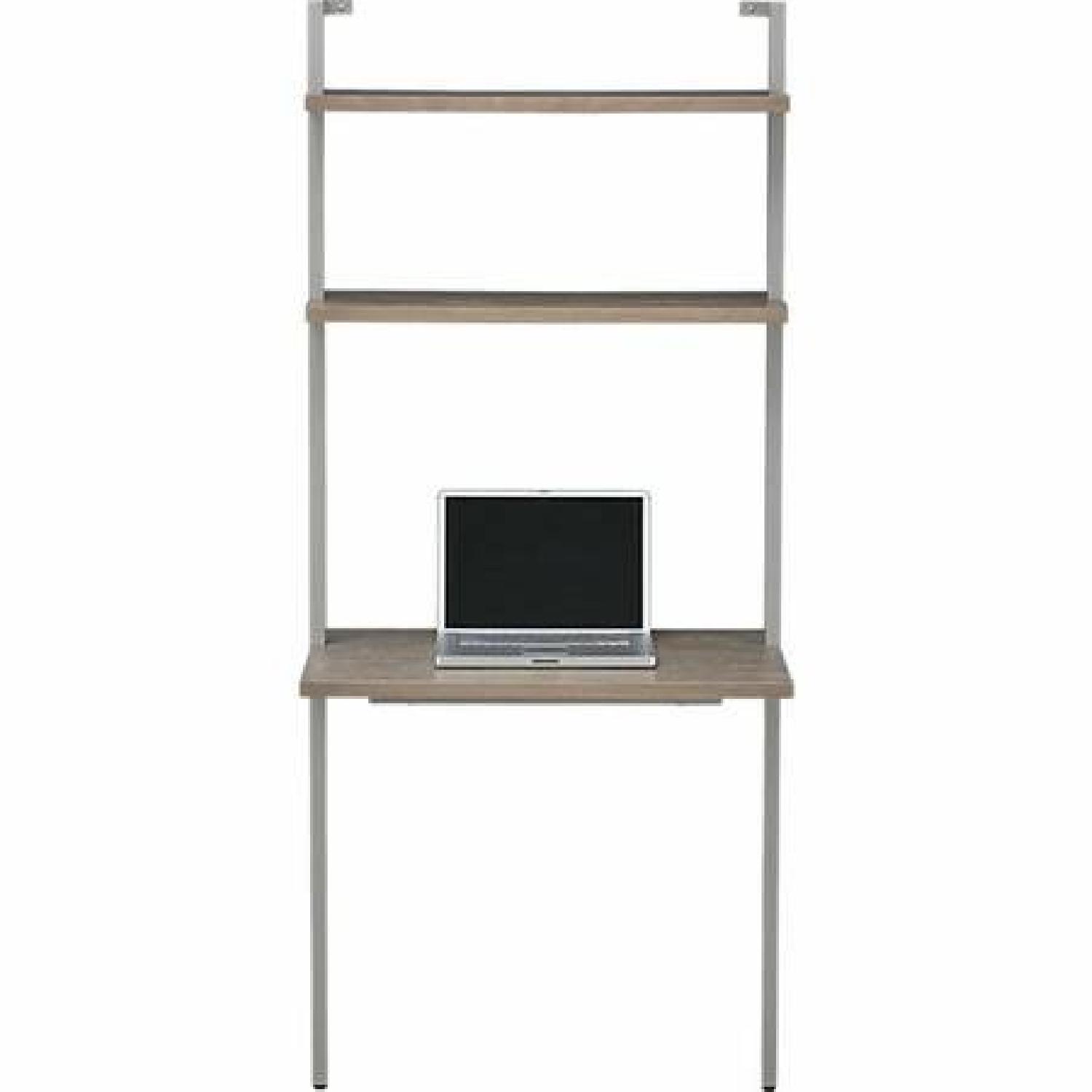 CB2 Modern Desk and Shelving Unit - AptDeco
