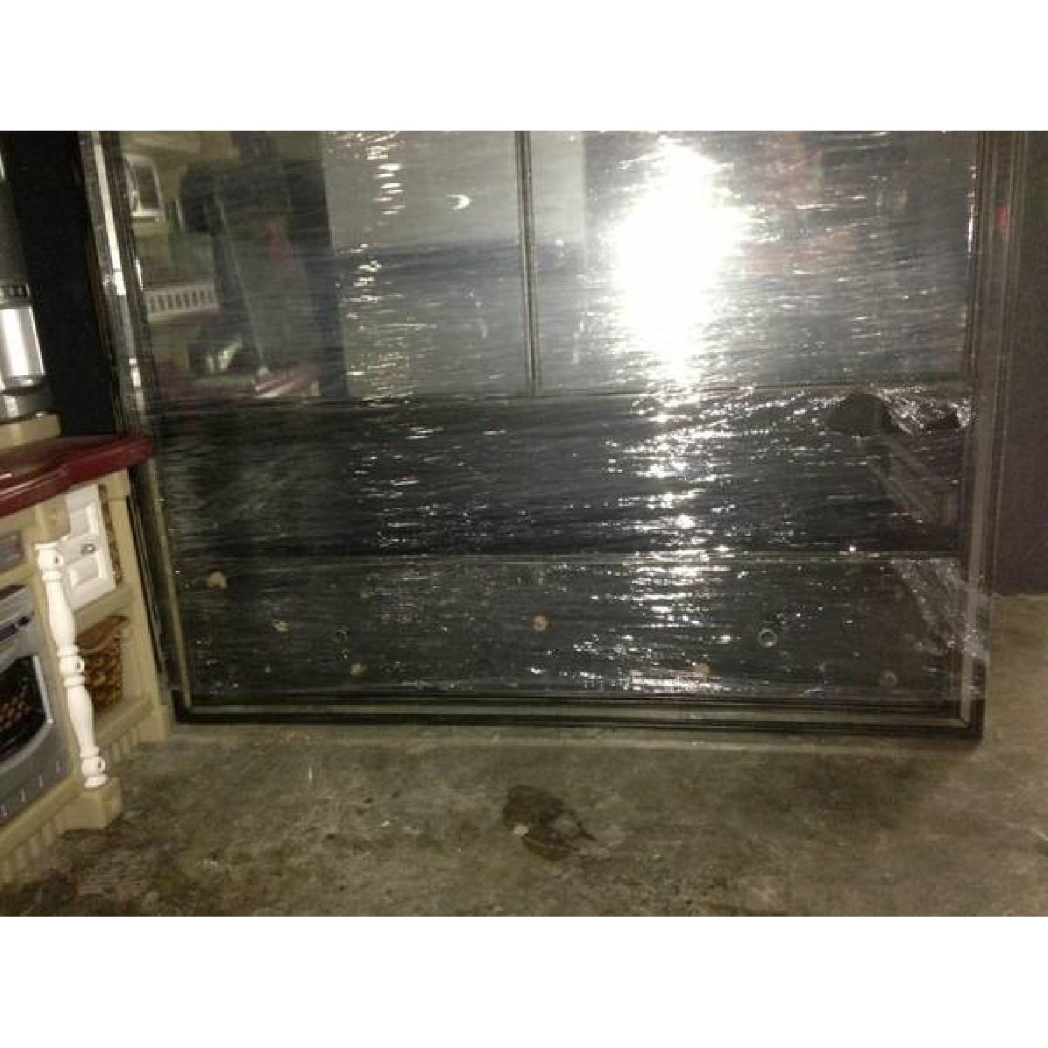 Restoration Hardware Strand Mirrored Armoire - AptDeco