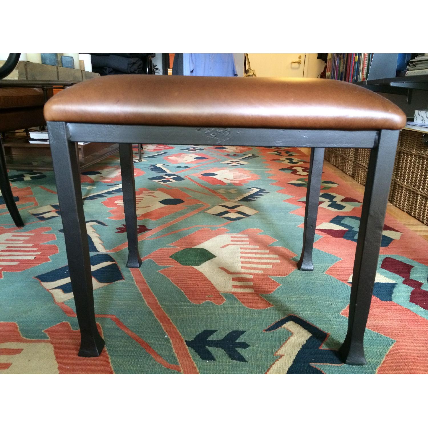 Pottery Barn Tanner Stool - AptDeco