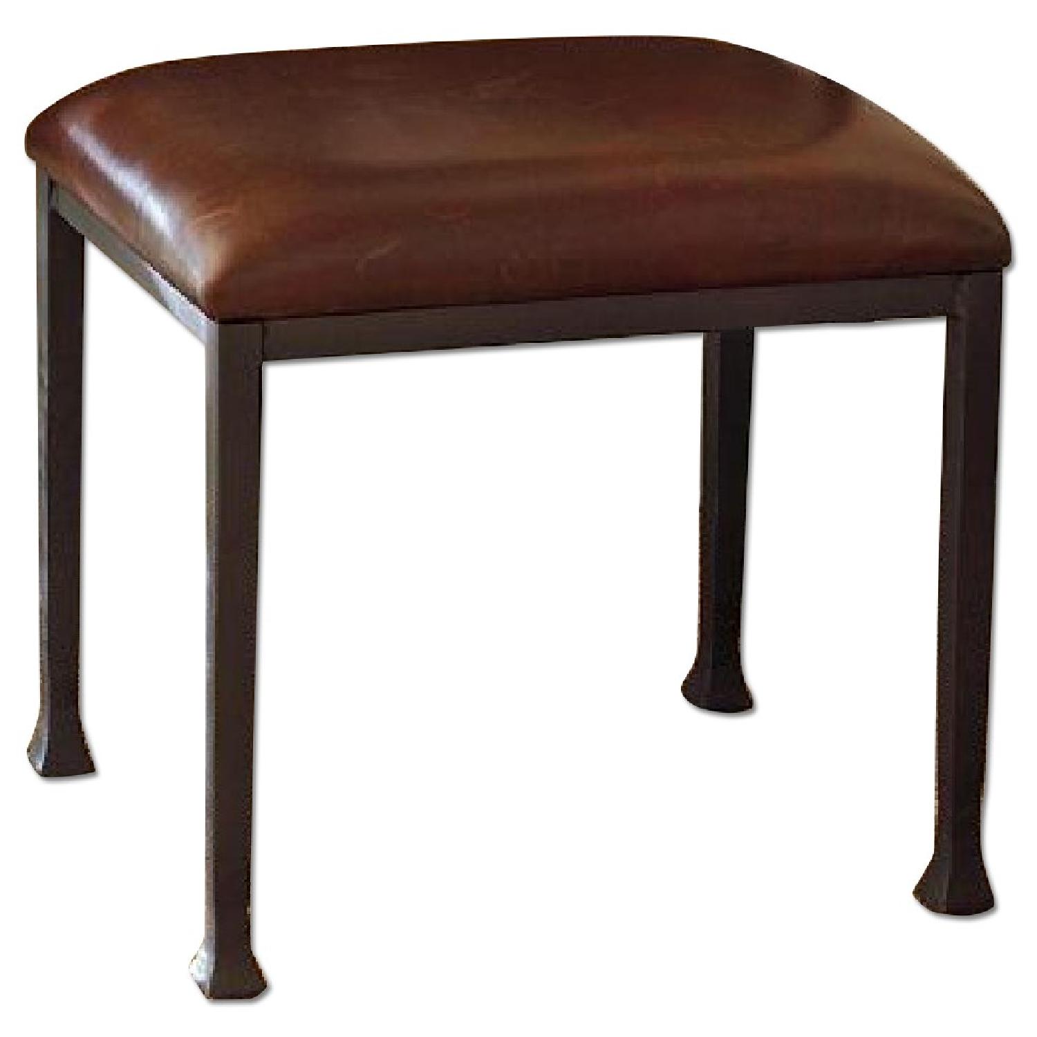 Pottery Barn Tanner Stool - AptDeco