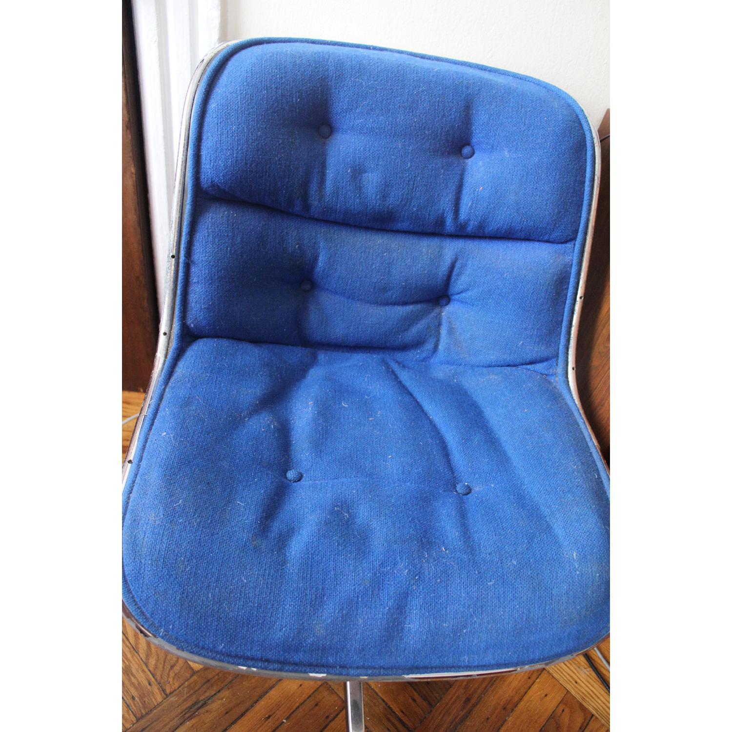 Knoll Blue Pollock Executive Office Chair - AptDeco