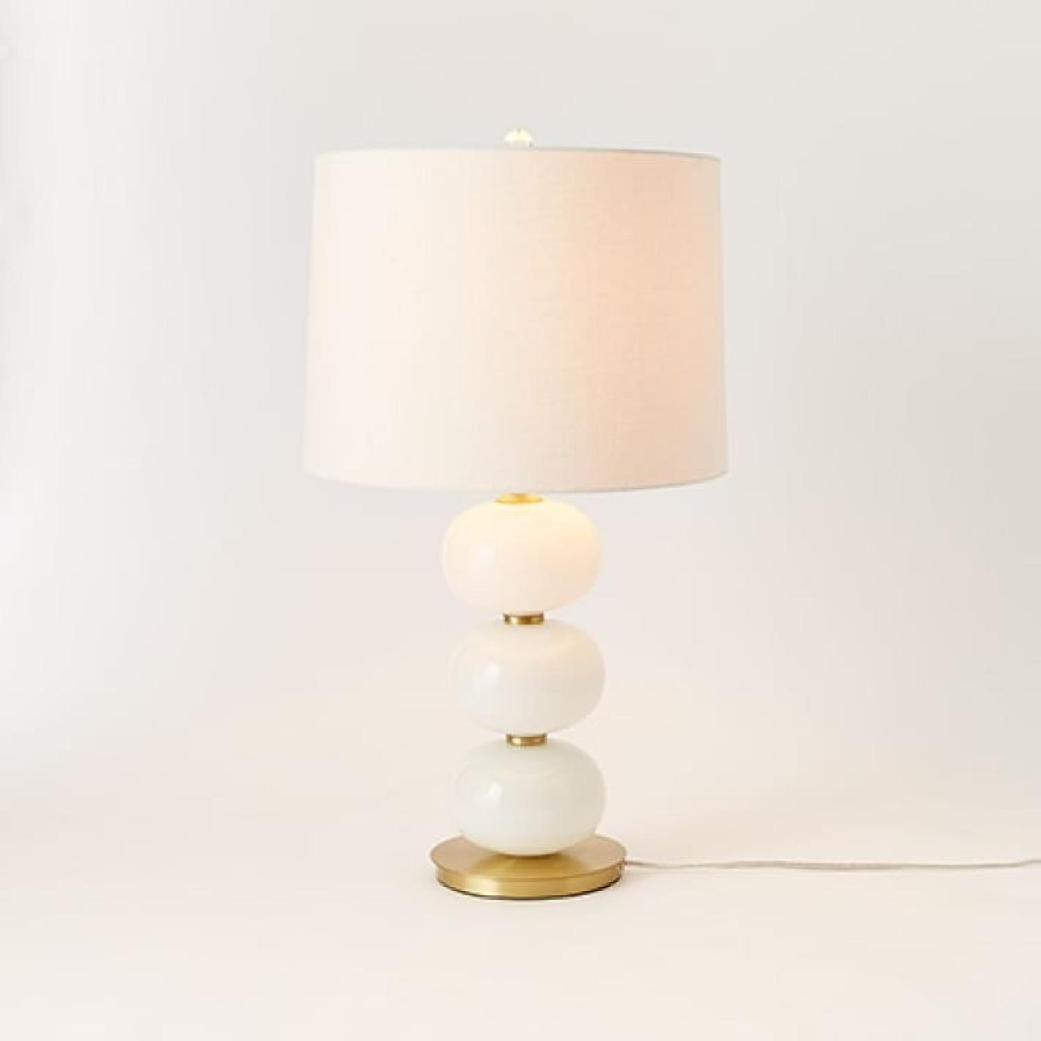 West Elm Abacus Table Lamp - AptDeco