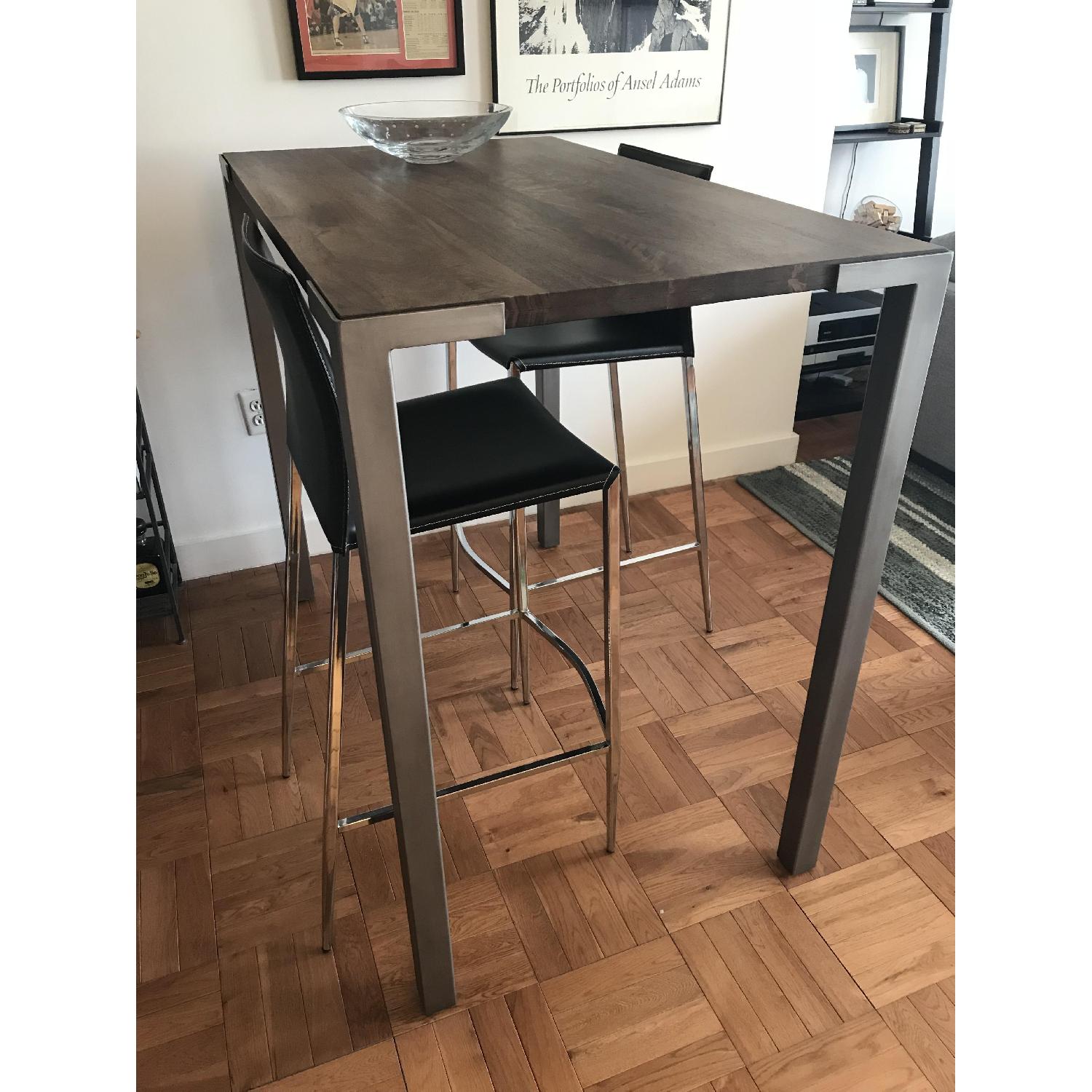 CB2 Wood Counter Table - AptDeco