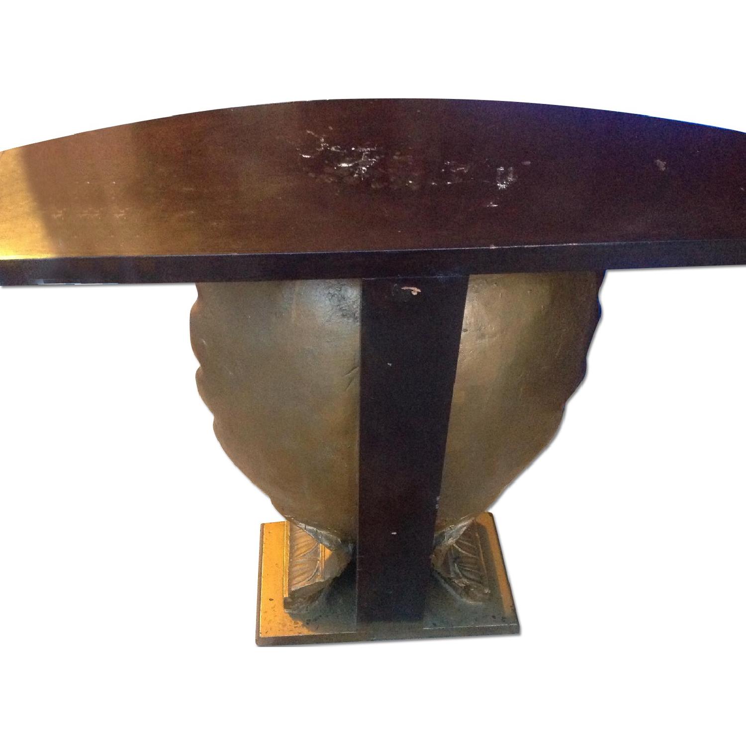 1940's Clam Shell Table - AptDeco