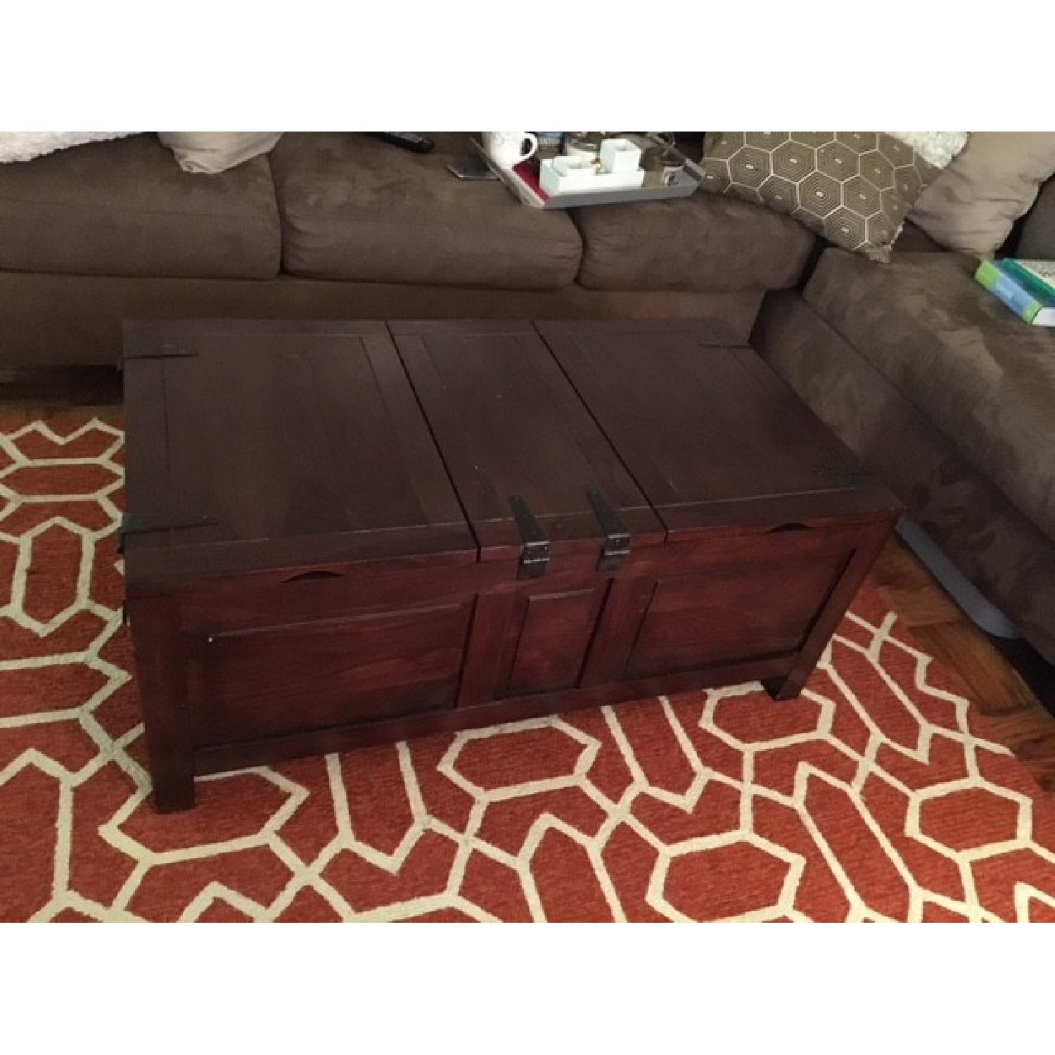 Crate & Barrel: Hunter Trunk Coffee Table - AptDeco
