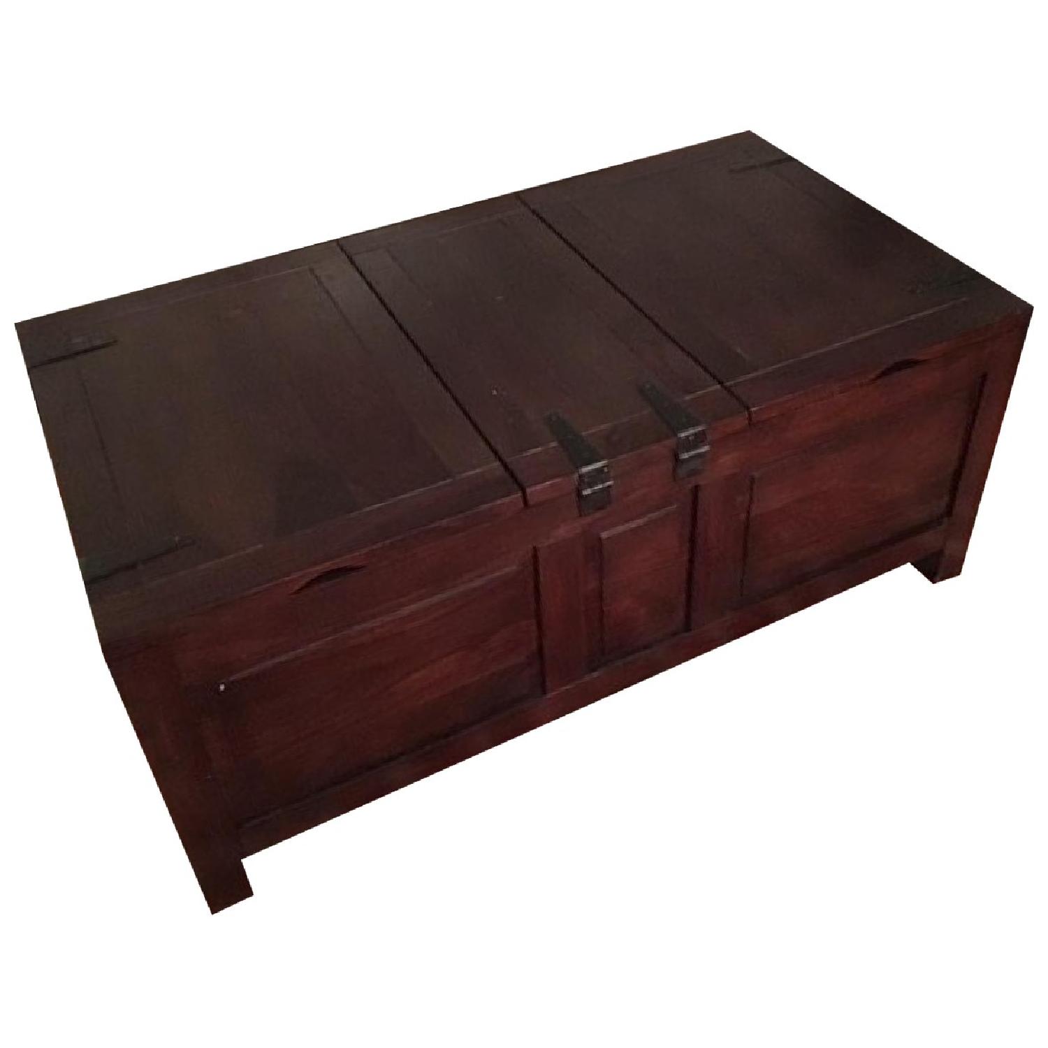 Crate & Barrel: Hunter Trunk Coffee Table - AptDeco