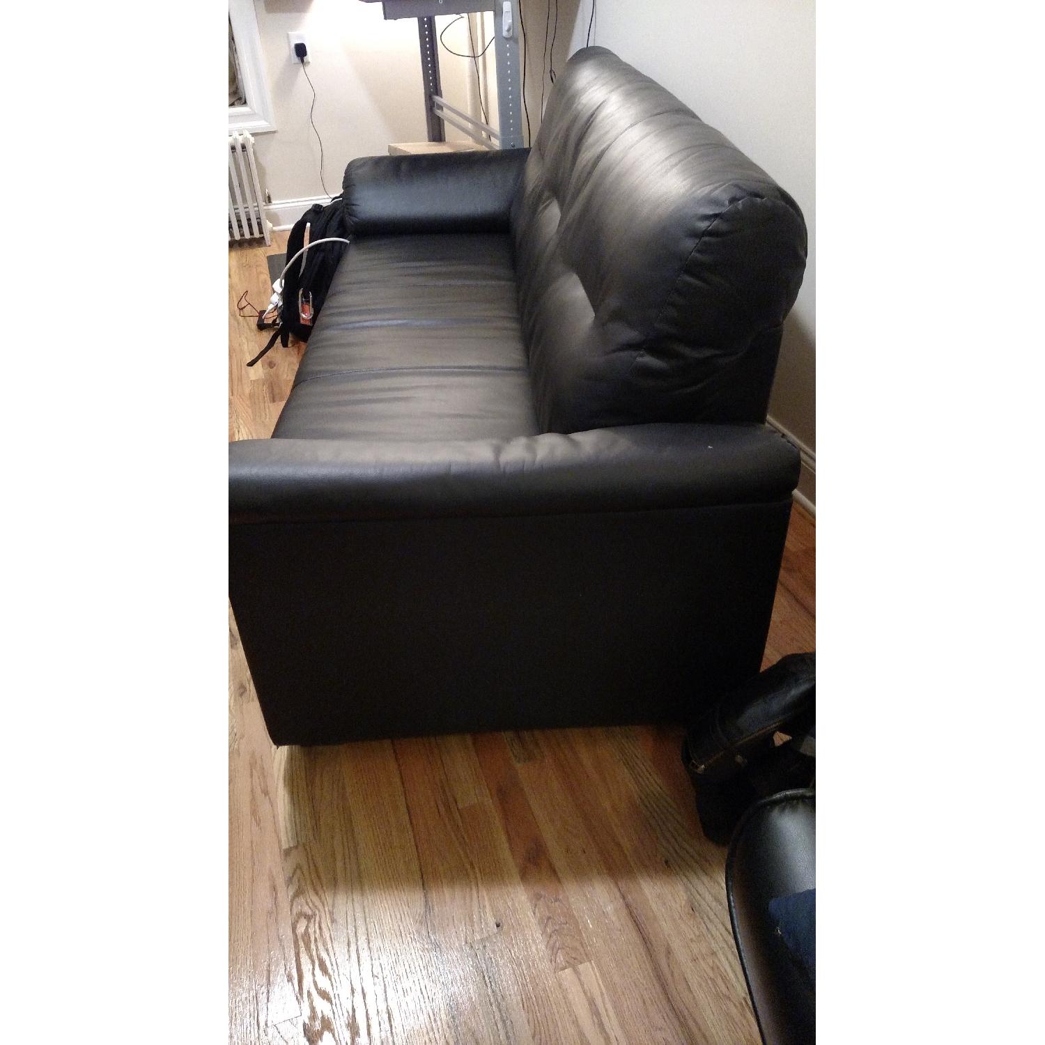 Ikea vinyl couch store