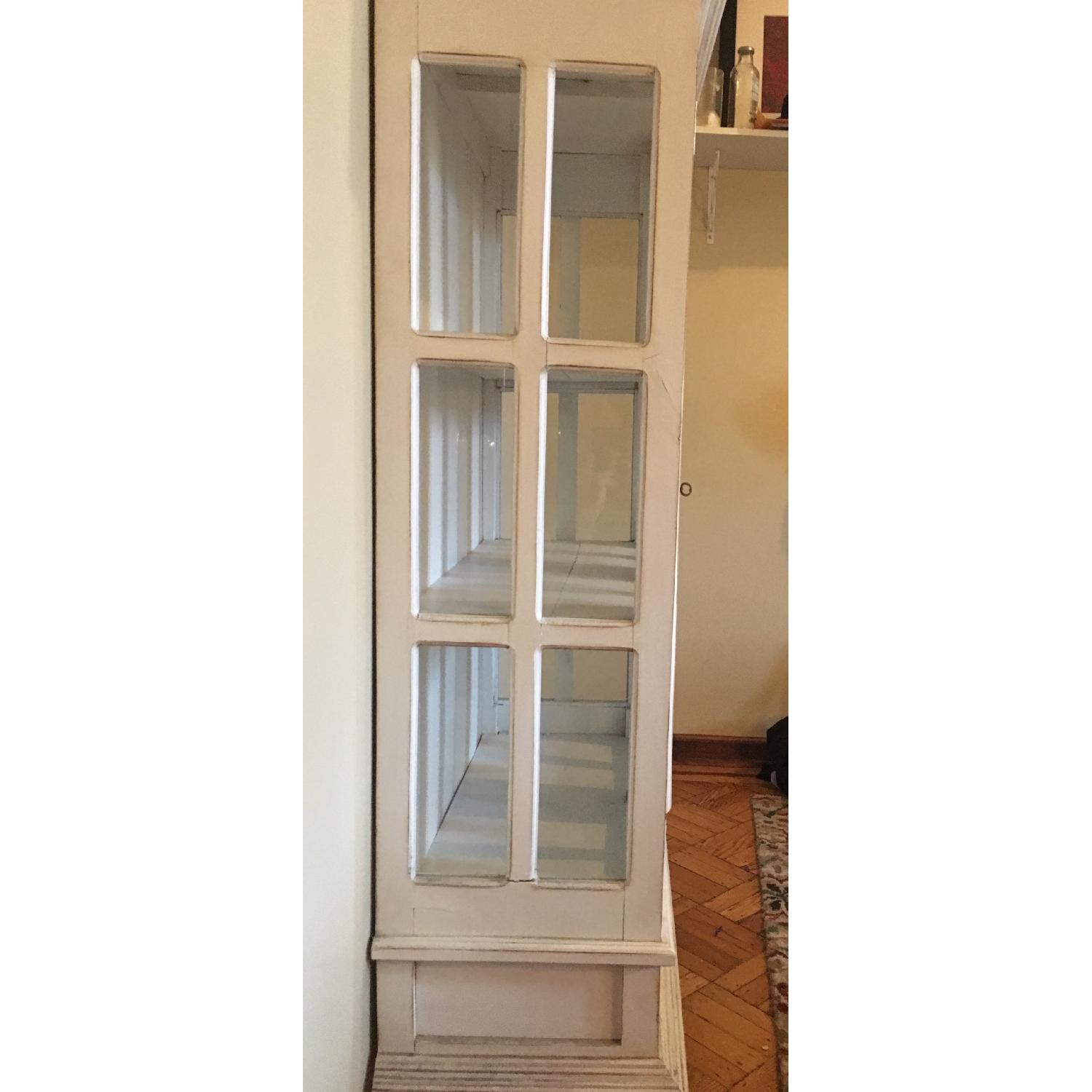 Olde Good Things Architectural Salvage Turnkey White Cabinet - AptDeco