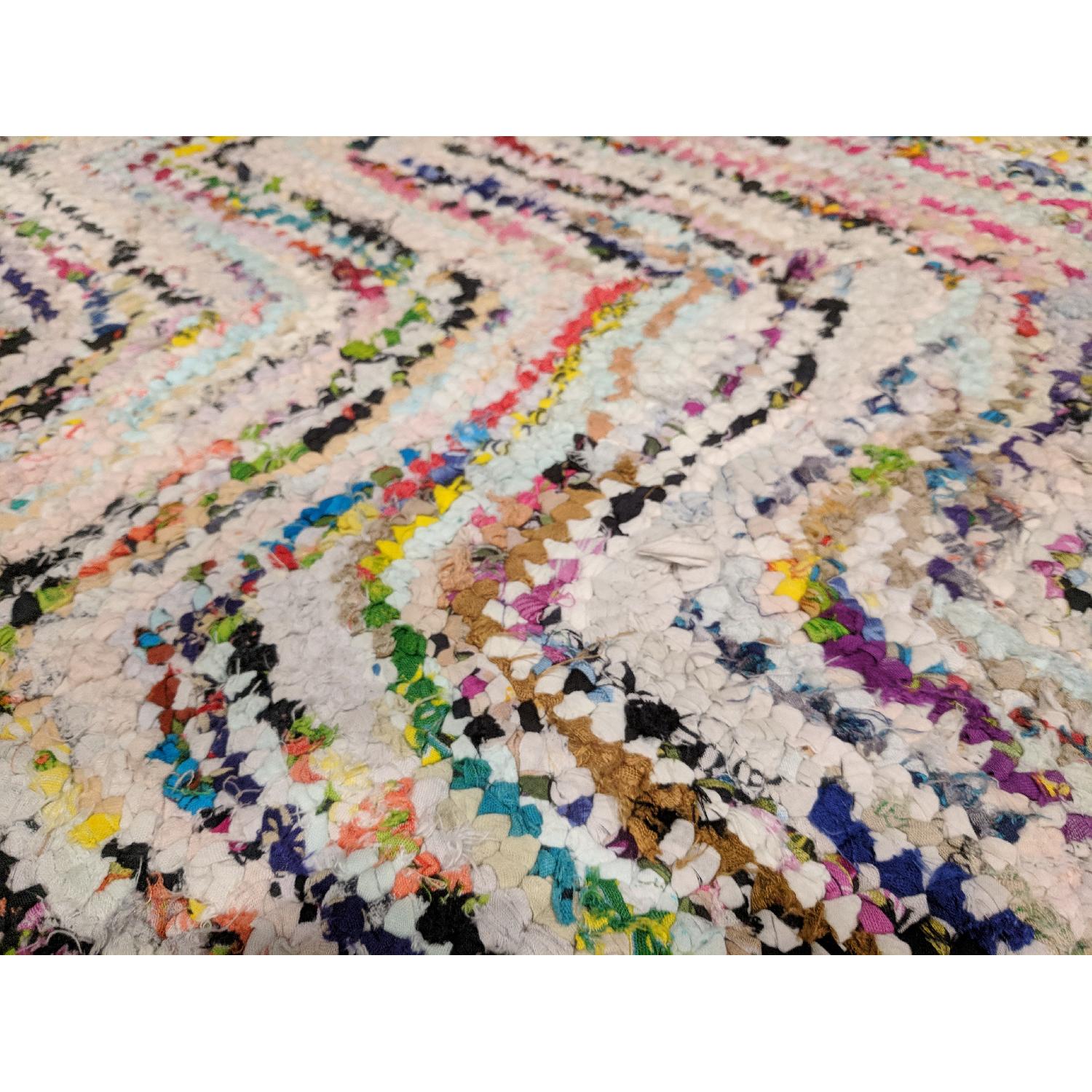 Land of Nod Color Static Rug - AptDeco