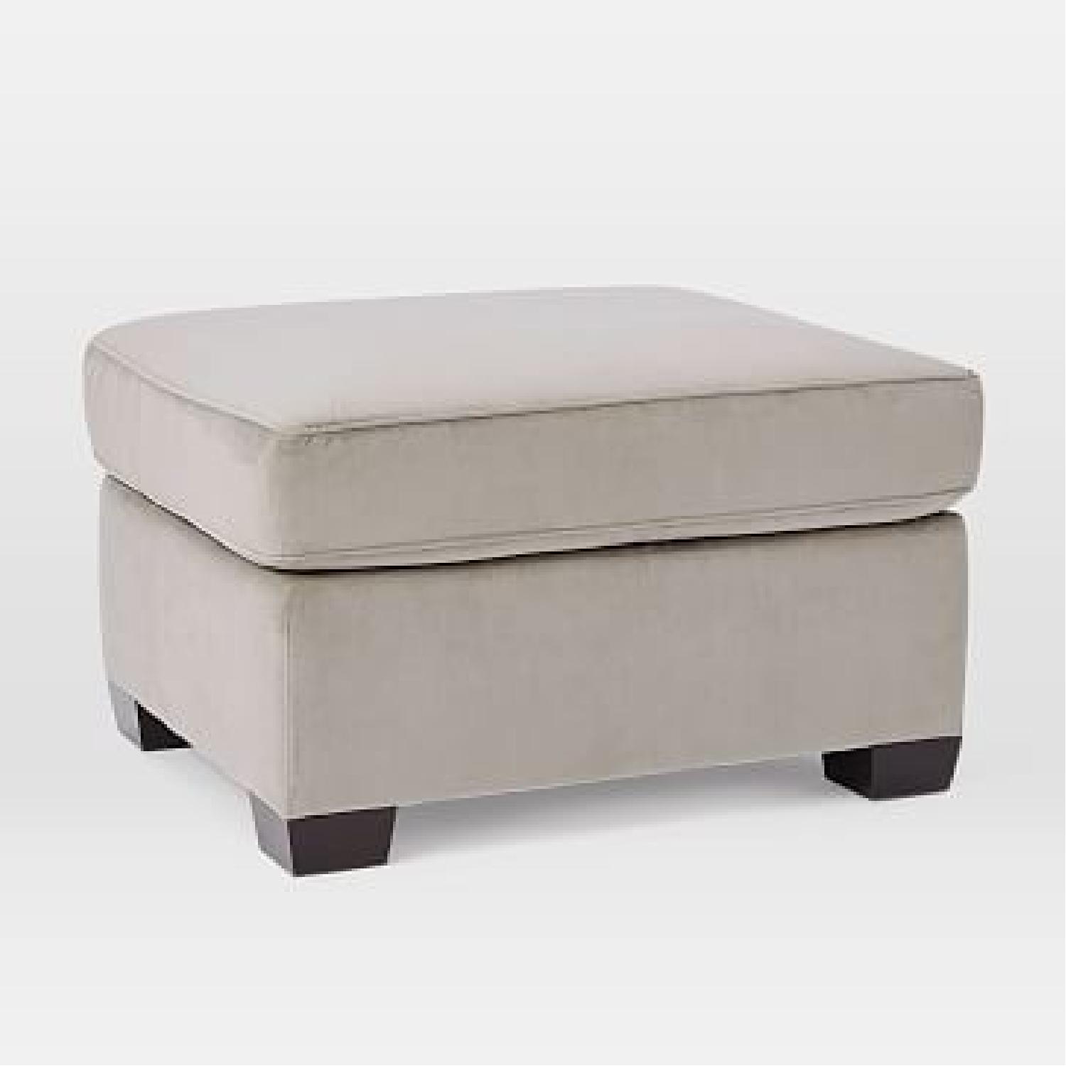 West elm henry ottoman store