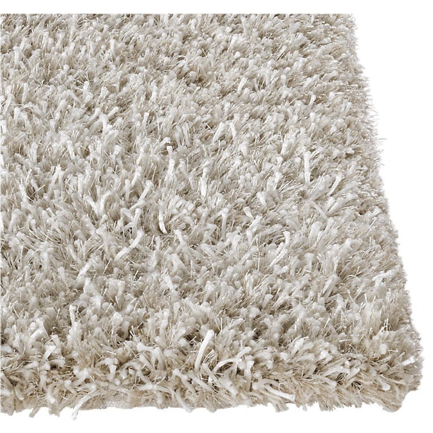 CB2 Drake Natural Shag Rug - AptDeco