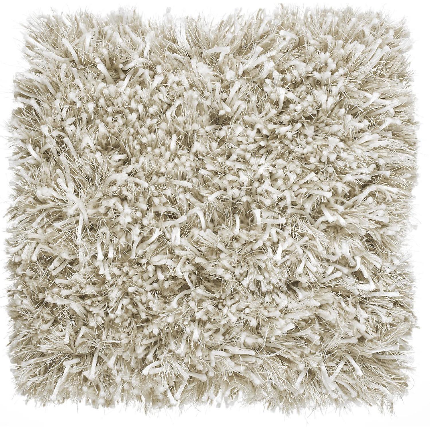 CB2 Drake Natural Shag Rug - AptDeco