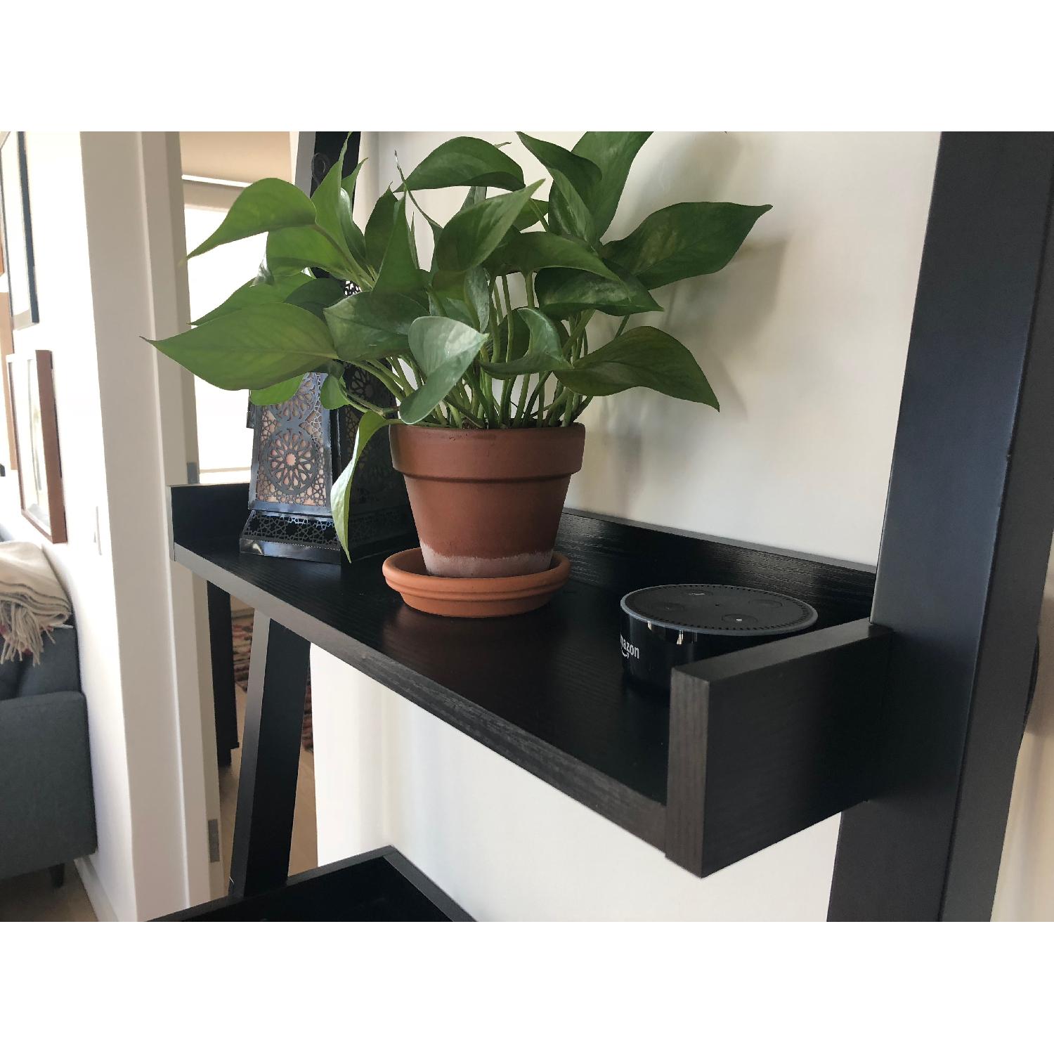 Container Store Linea Leaning Bookcase Shelves - AptDeco