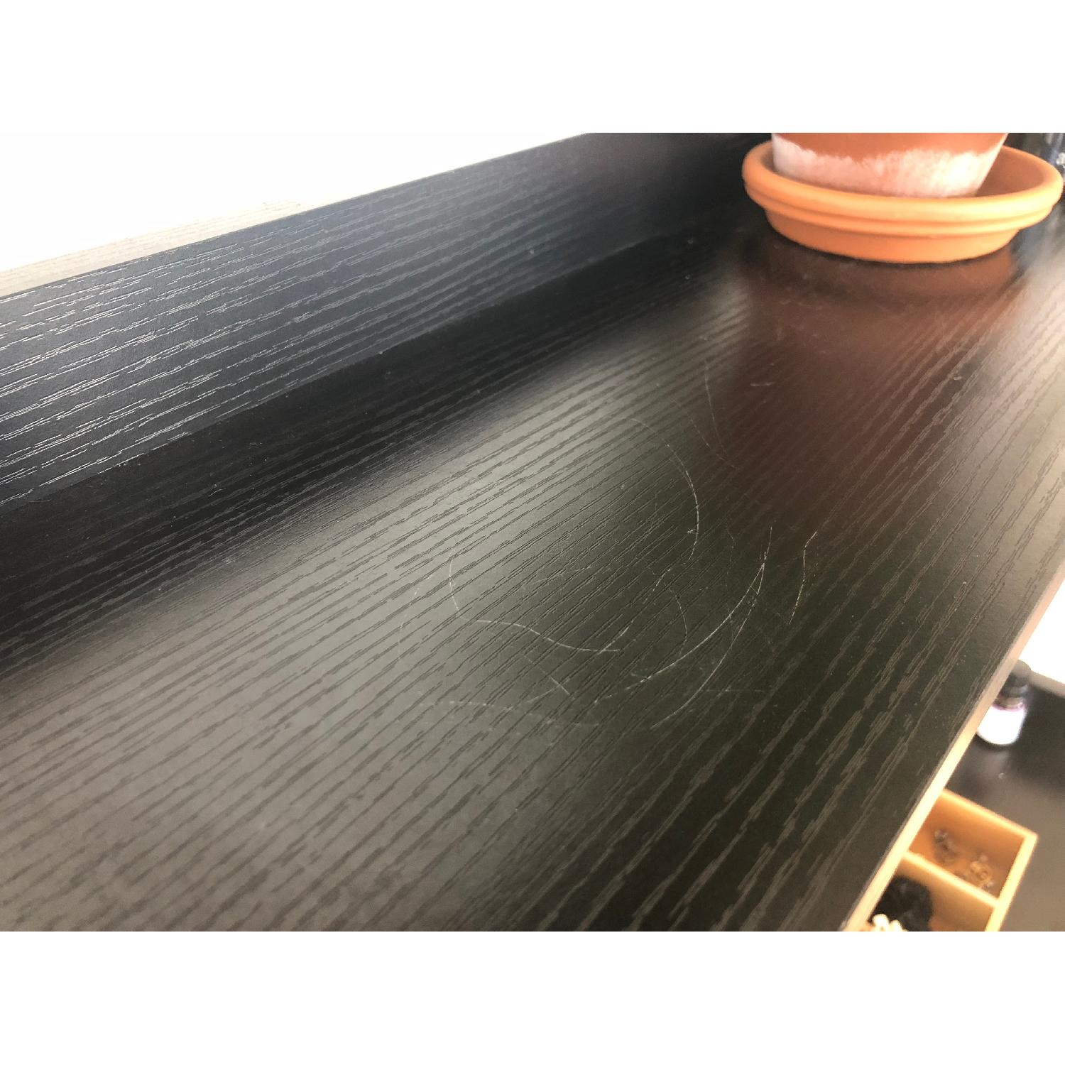 Container Store Linea Leaning Bookcase Shelves - AptDeco