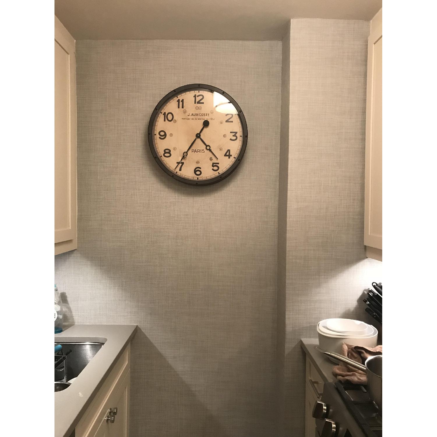 Restoration Hardware French Naval Wall Clock - AptDeco